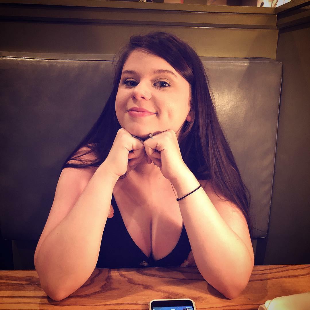 My cleavage and my face :) | Scrolller