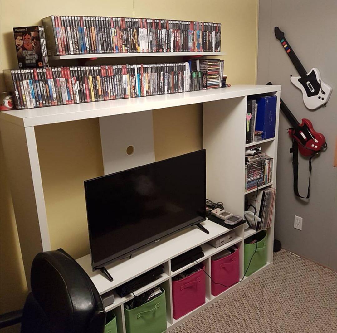 My collection, Mostly PS2 games. | Scrolller