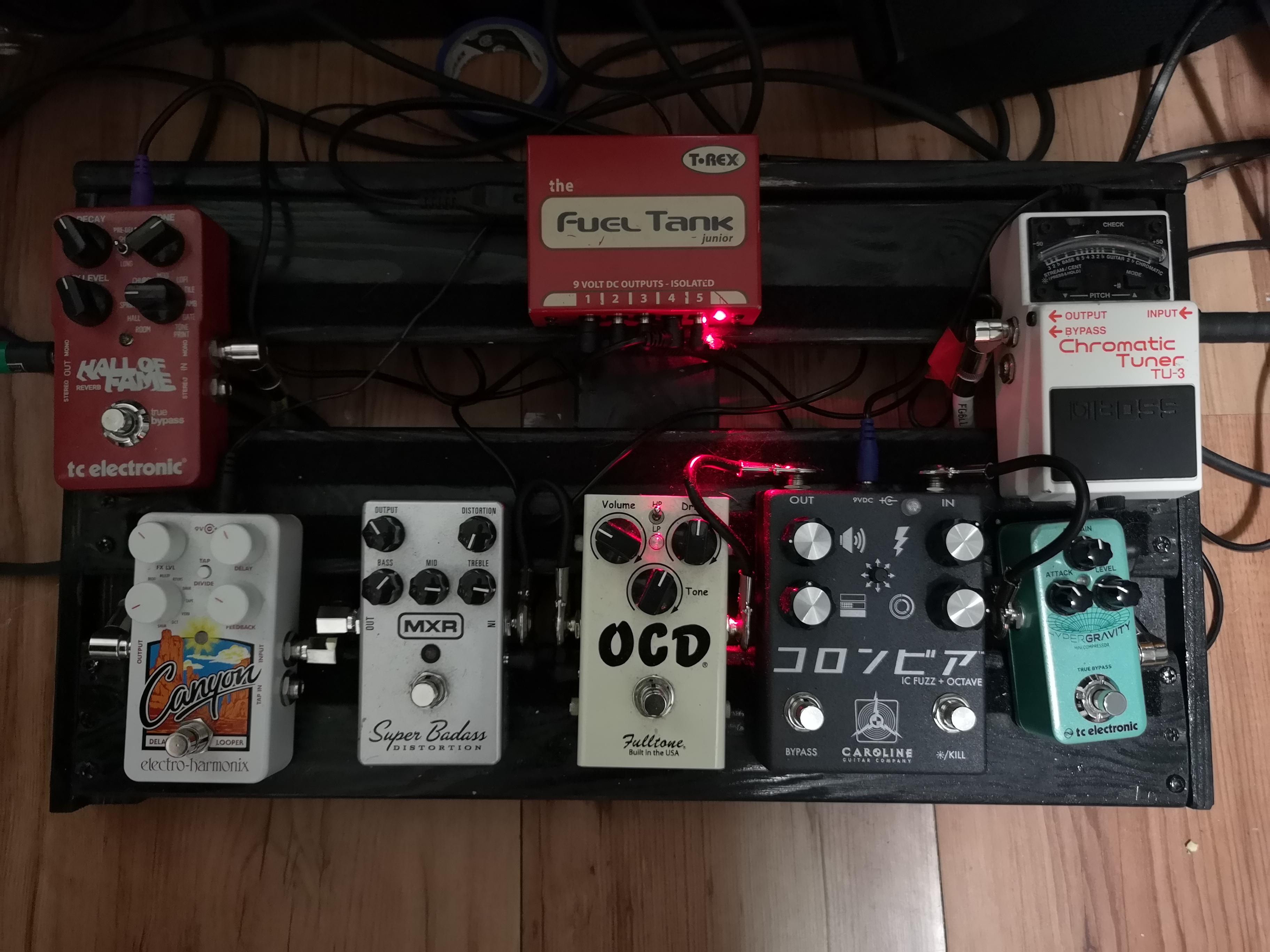 My current pedalboard | Scrolller