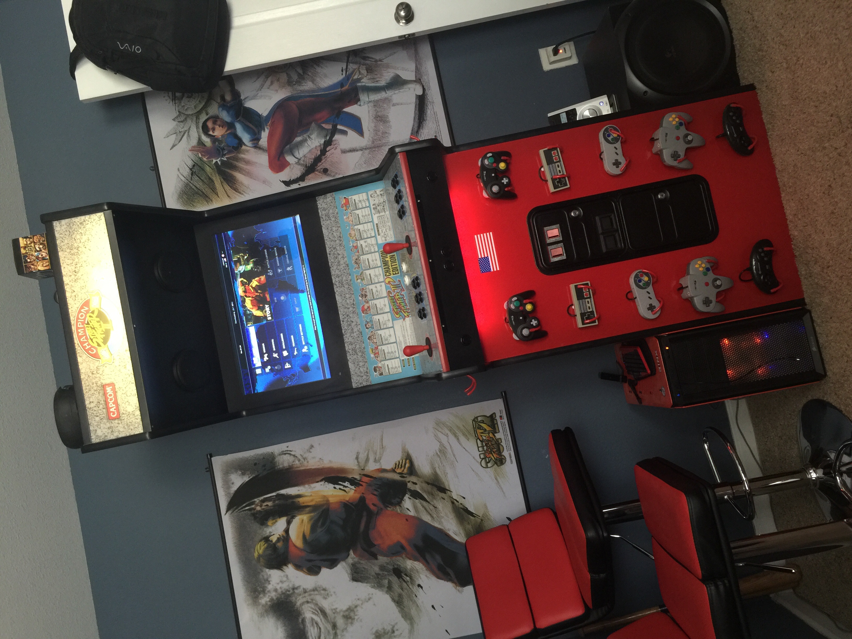 My custom Arcade Setup.... | Scrolller