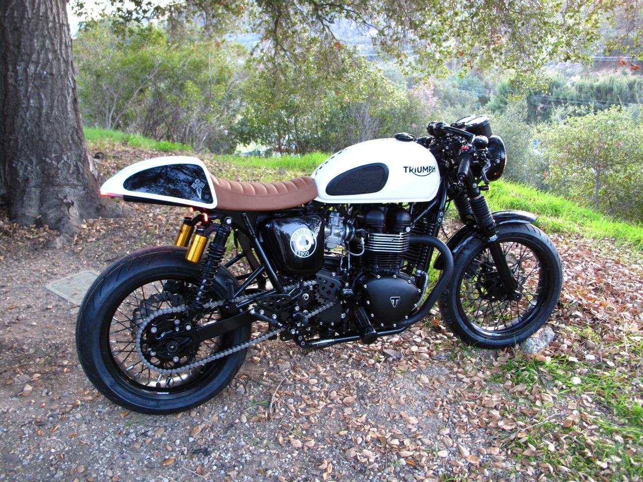 My custom built Thruxton Ace London Edition | Scrolller