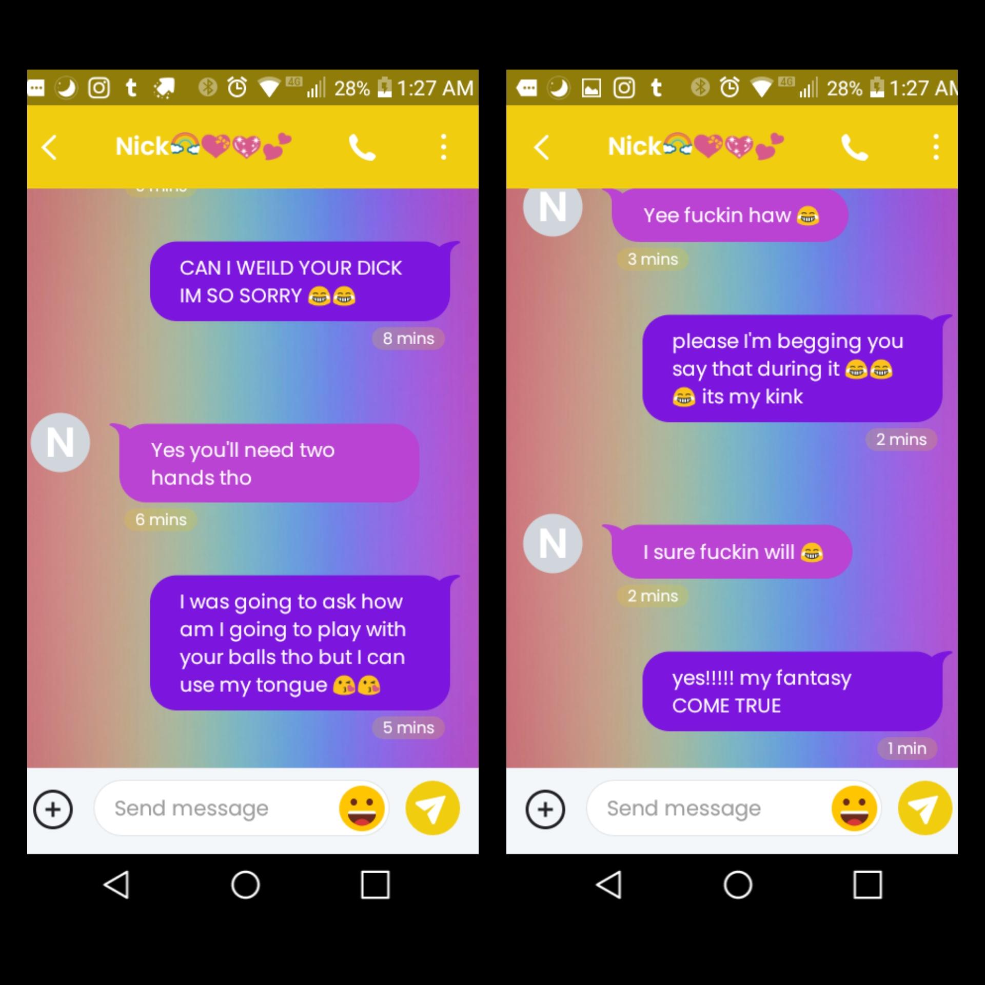 My daddy and mines convos 😂😂 | Scrolller