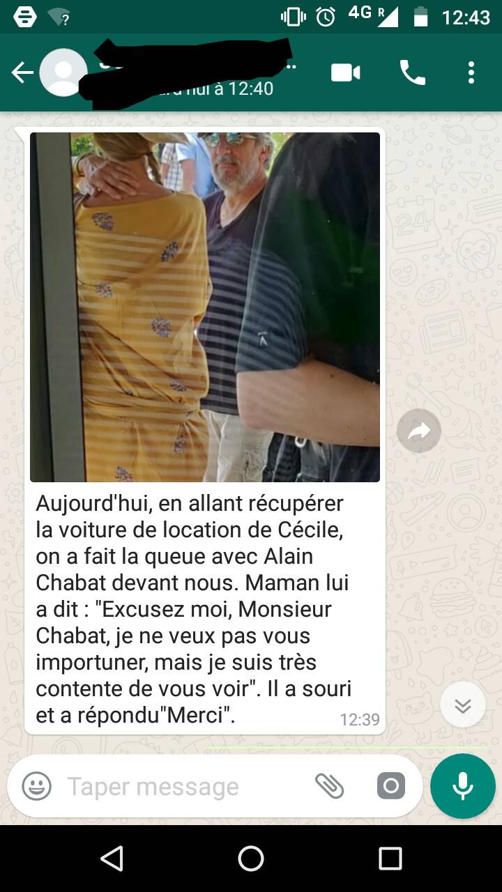 My daron just sent ceci à moi | Scrolller