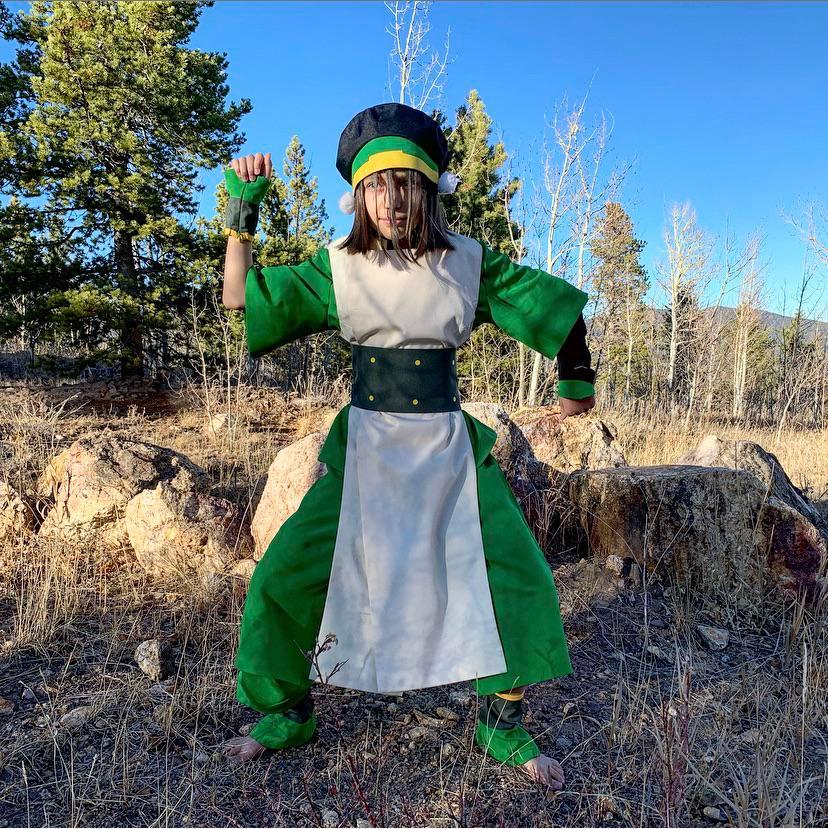 My daughter as Toph Beifong | Scrolller