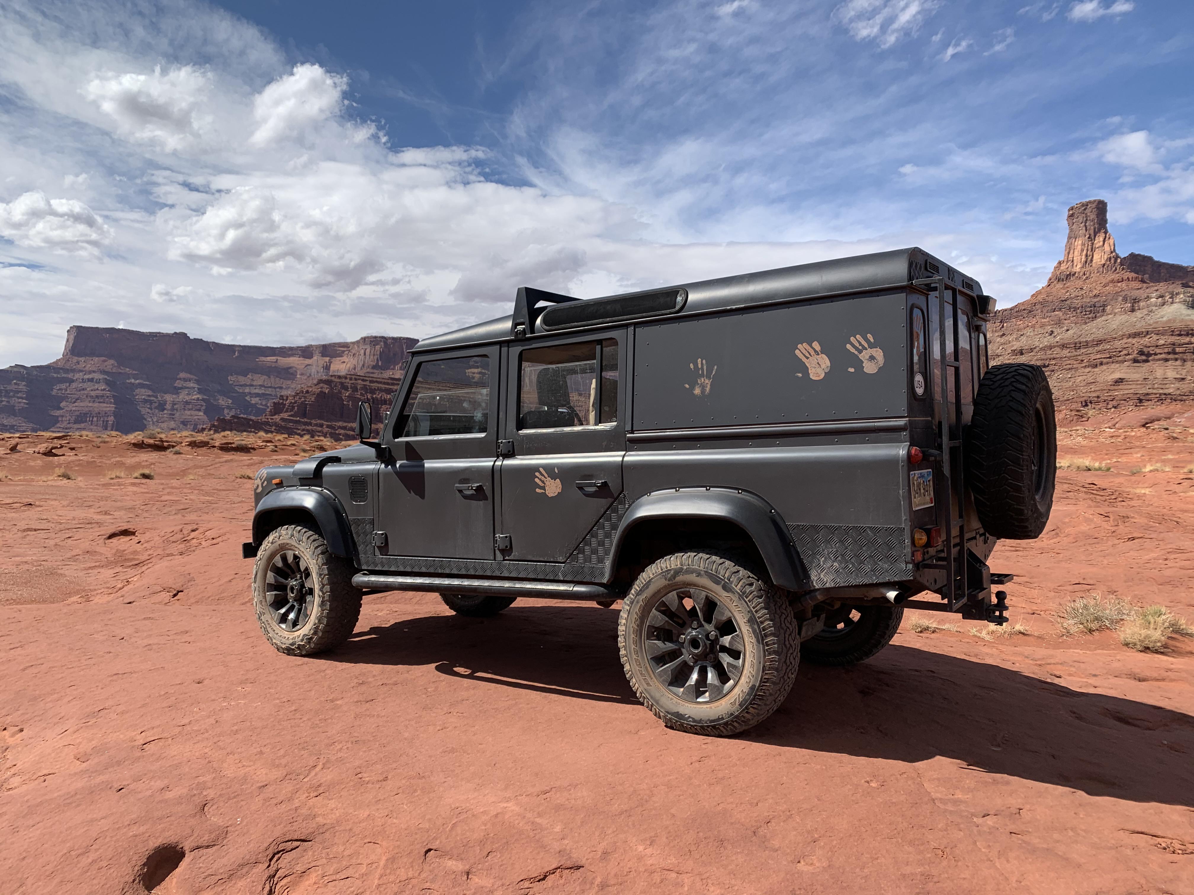 My Defender in Moab: | Scrolller