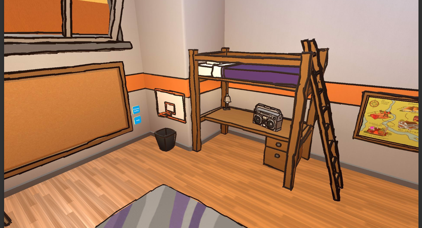 My dorm room gives off some old cartoon vibes | Scrolller