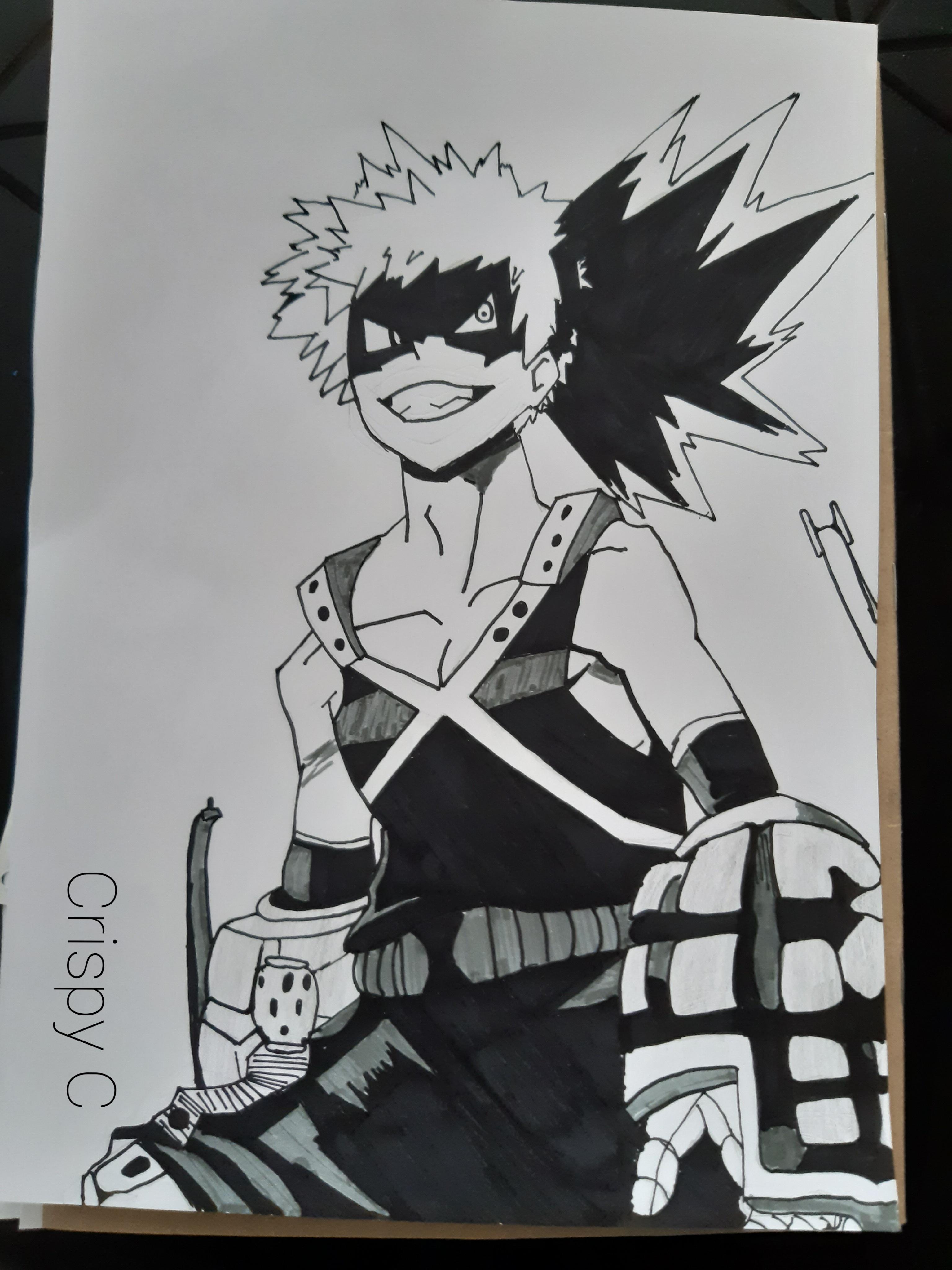 My drawing of bakugou | Scrolller