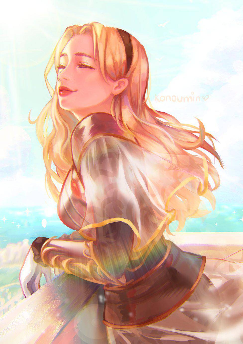 My drawing of Lux!! Hope I captured her radiance 😊 | Scrolller