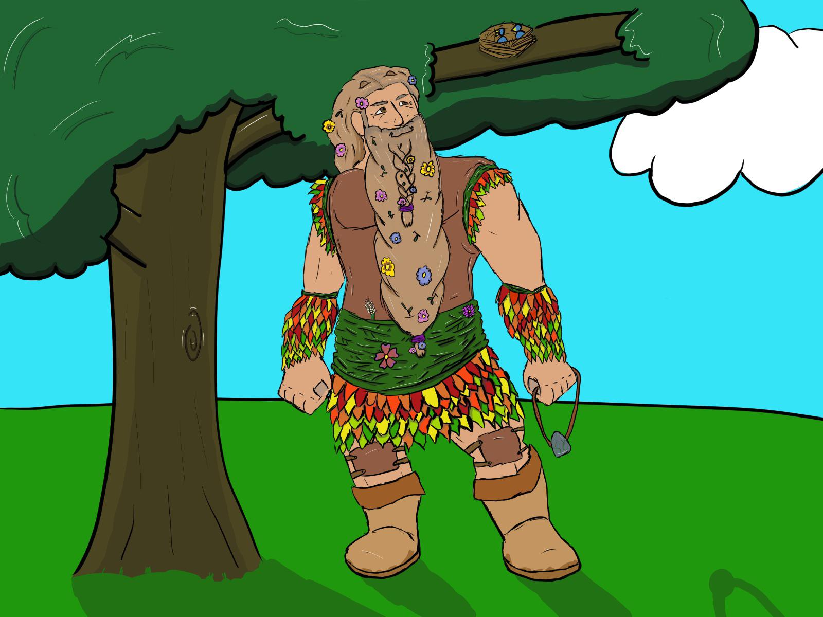 My Dwarf Druid Stenn! (It’s a small tree) [OC] | Scrolller