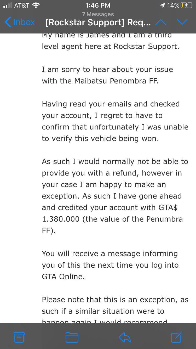 My faith in R* is restored! | Scrolller