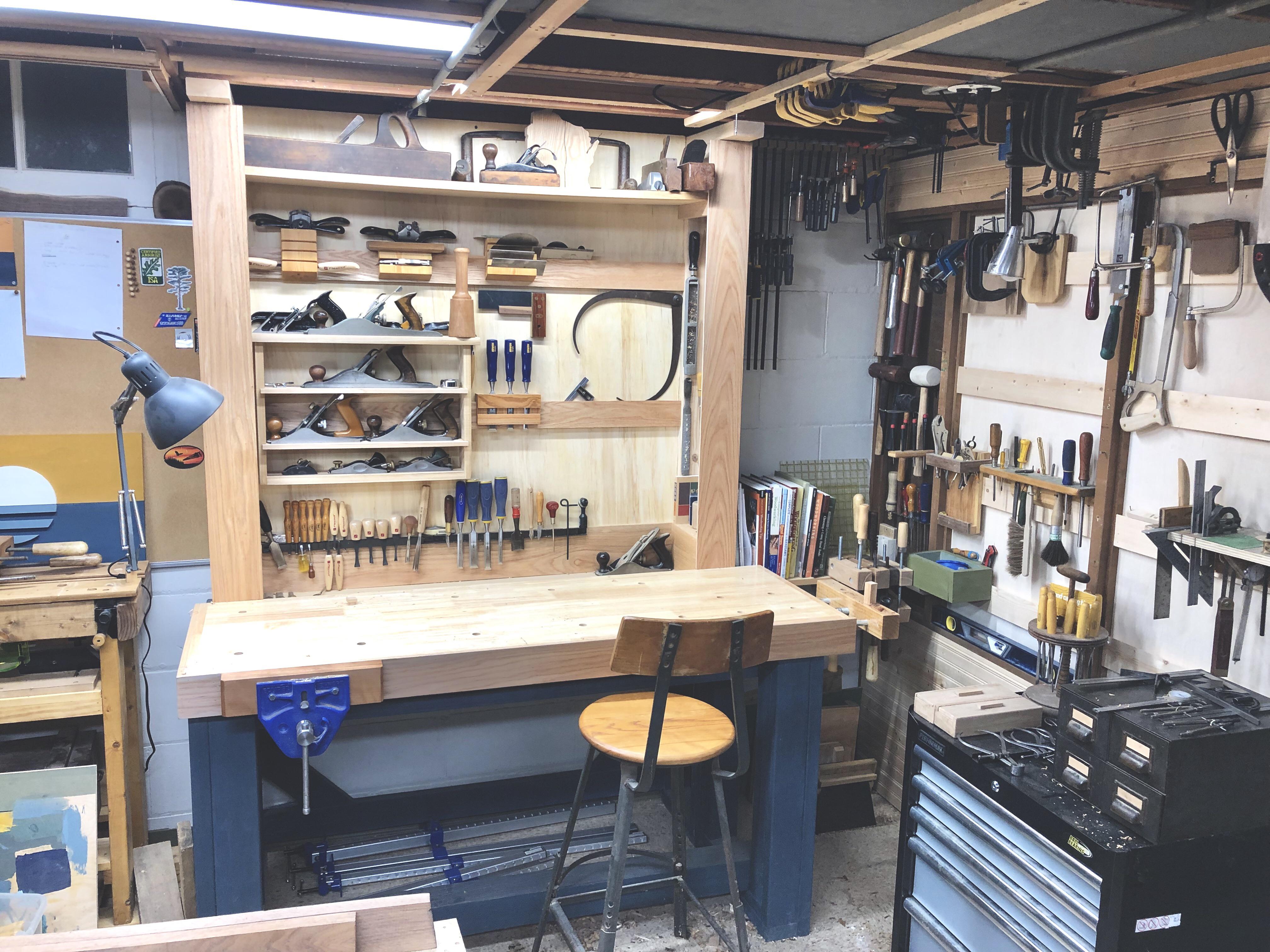 My favorite corner of the shop. With just enough room for some new ...