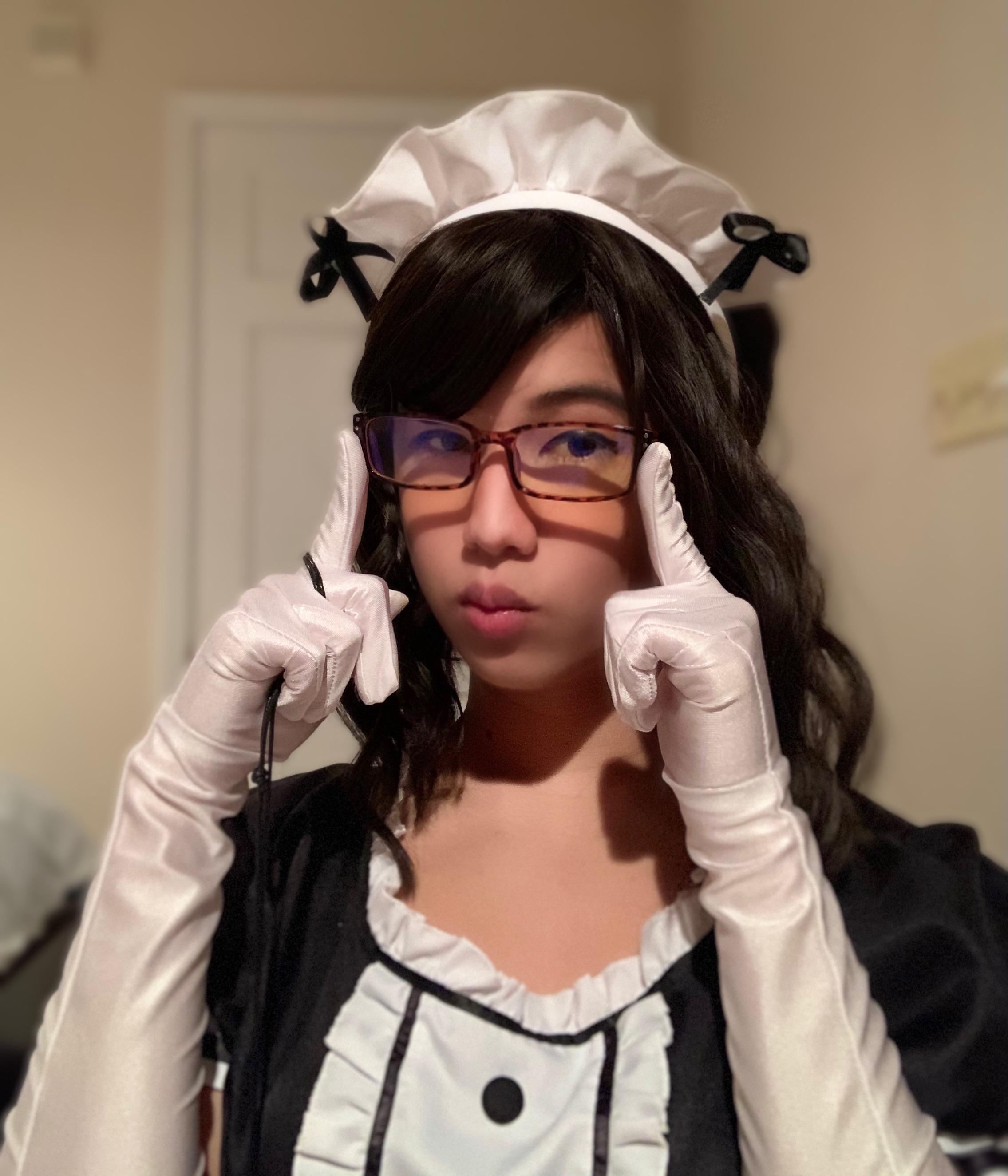 My favorite outfit by far. More maid cosplay in the future...😉 | Scrolller