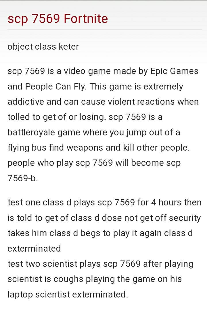 My favourite SCP | Scrolller