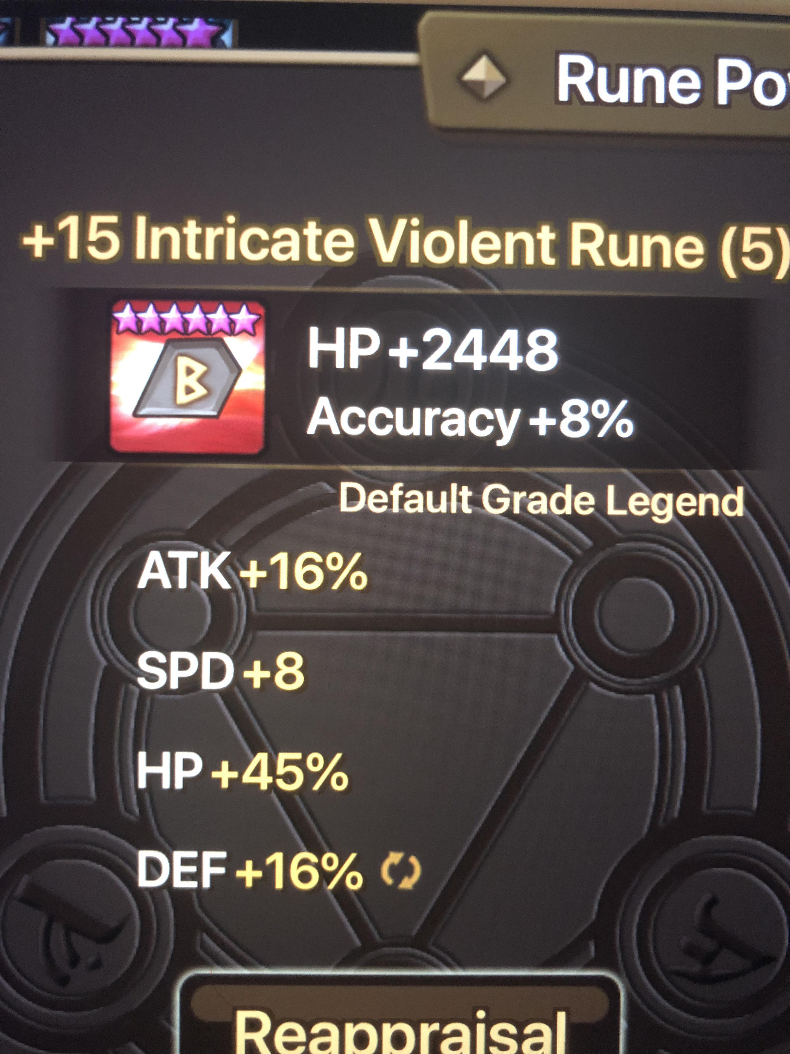My first 120% efficient rune!! | Scrolller