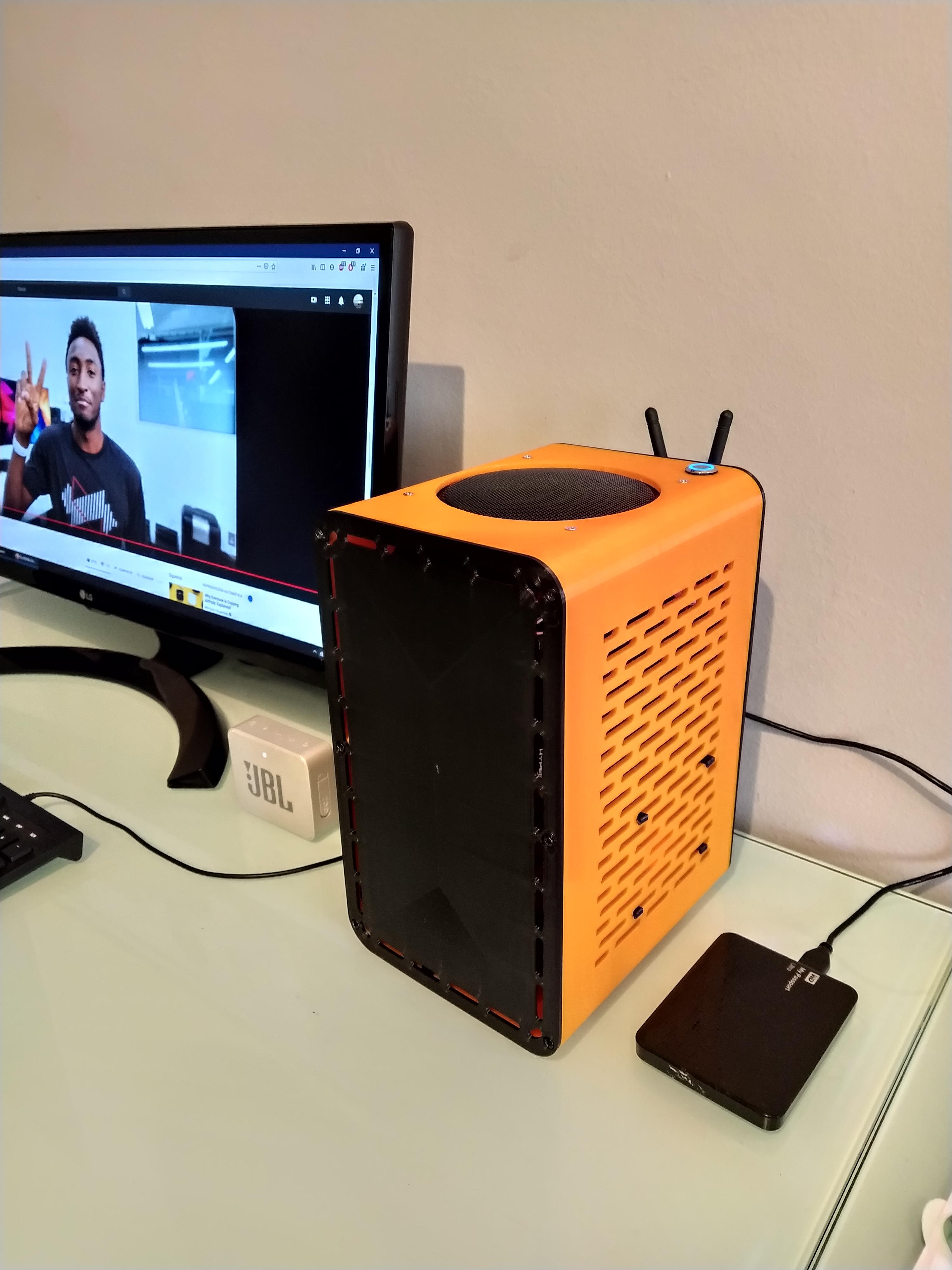 My first 3D printed mini ITX case | Scrolller
