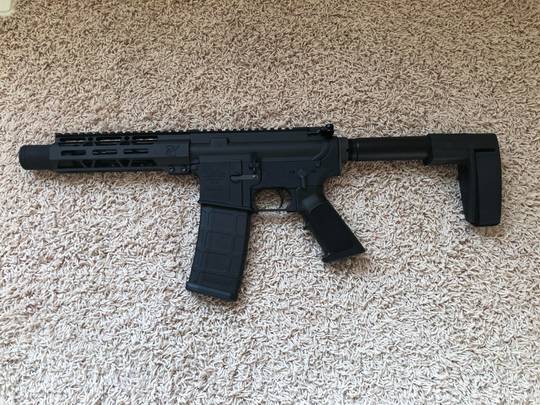 My first AR Pistol build. | Scrolller