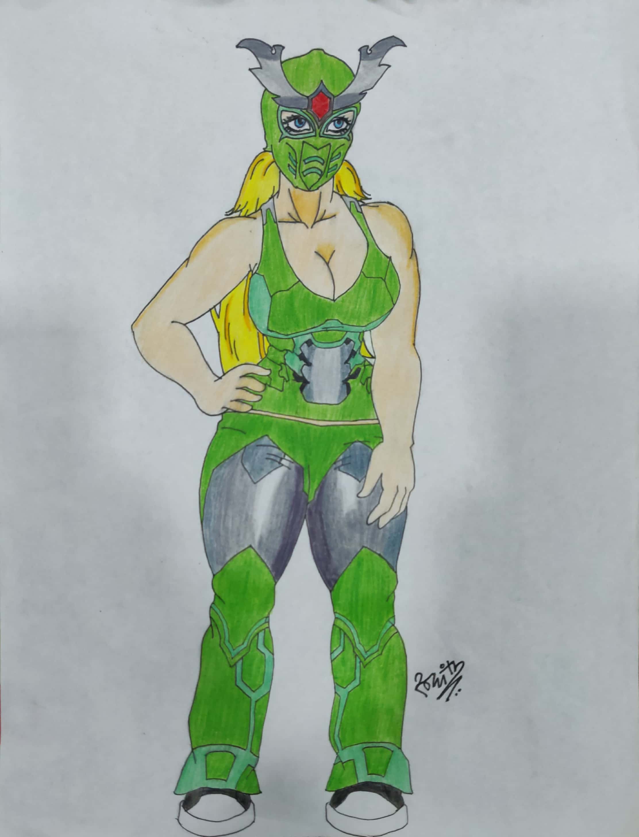 My first attempt at coloring. | Scrolller