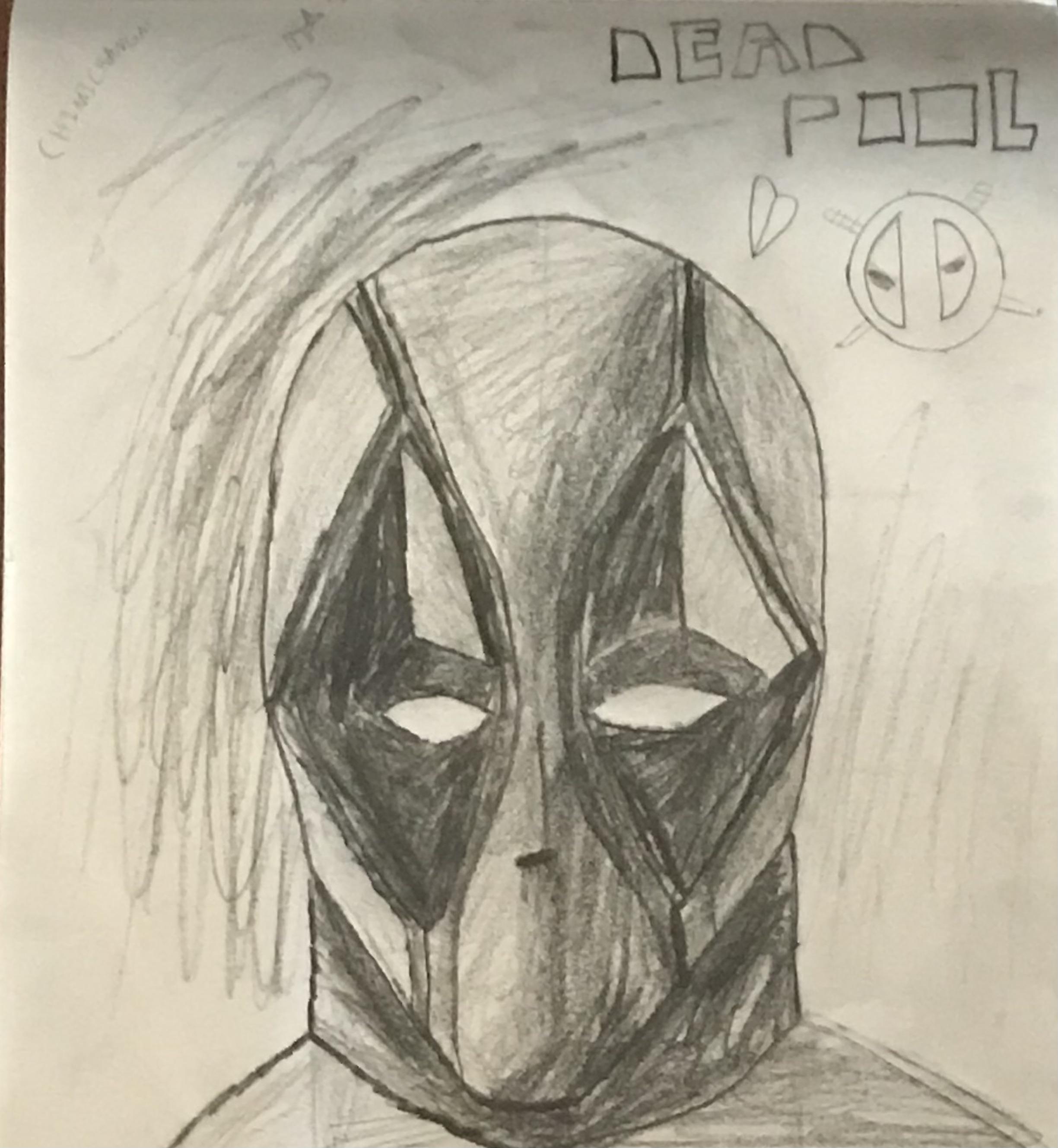 My first Deadpool Drawing! | Scrolller