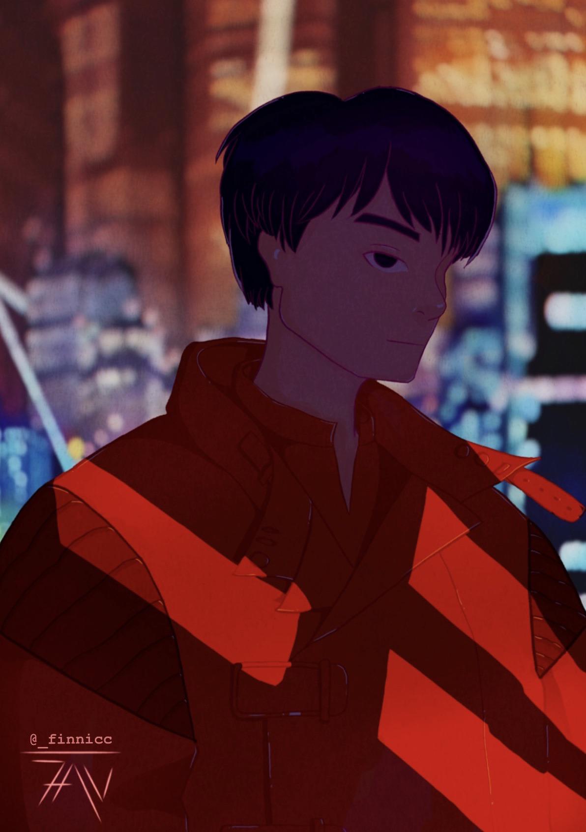 My first digital drawing and my fan art of Kaneda | Scrolller