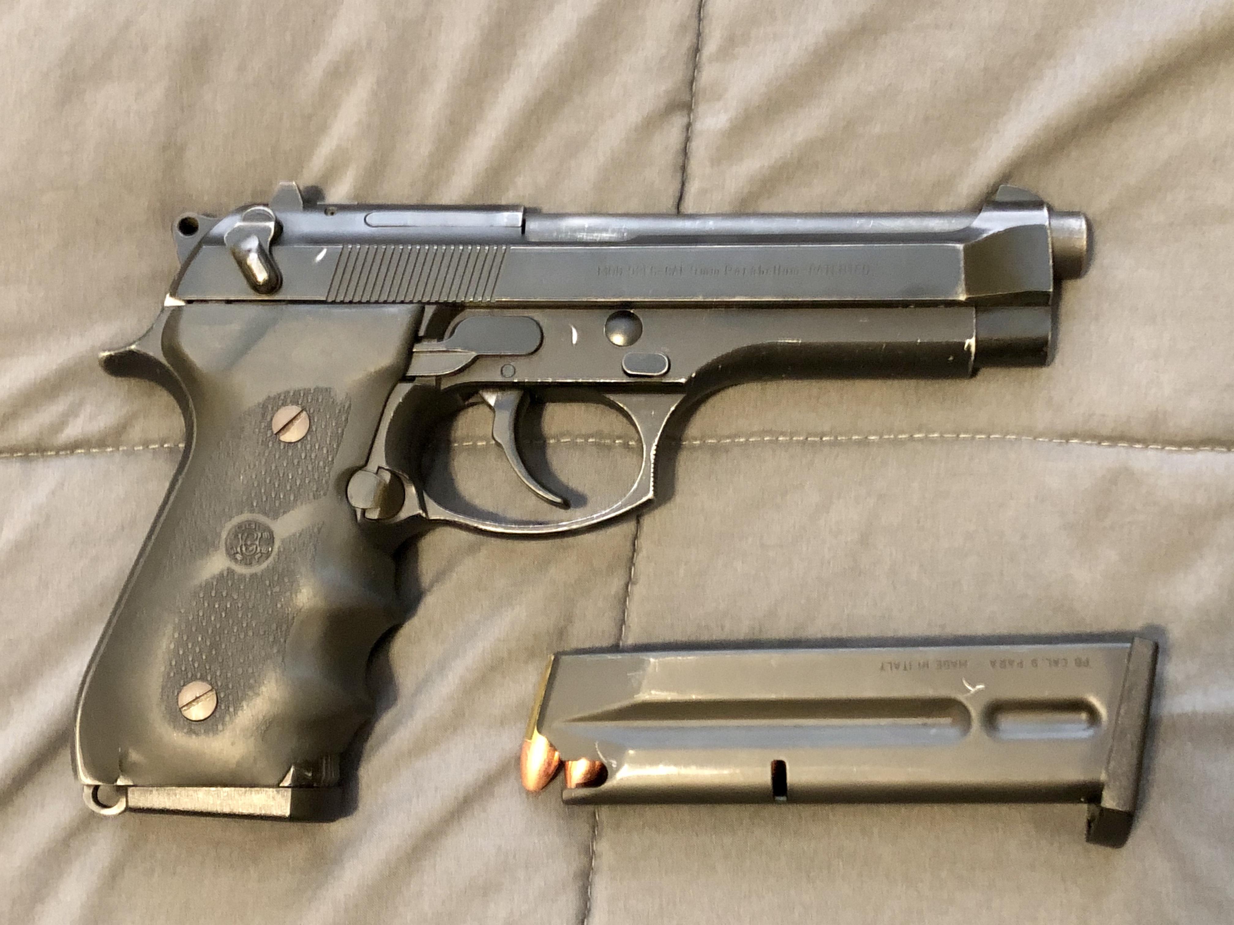 My first firearm. I inherited my father’s 92FS department issue from the 90’s. | Scrolller