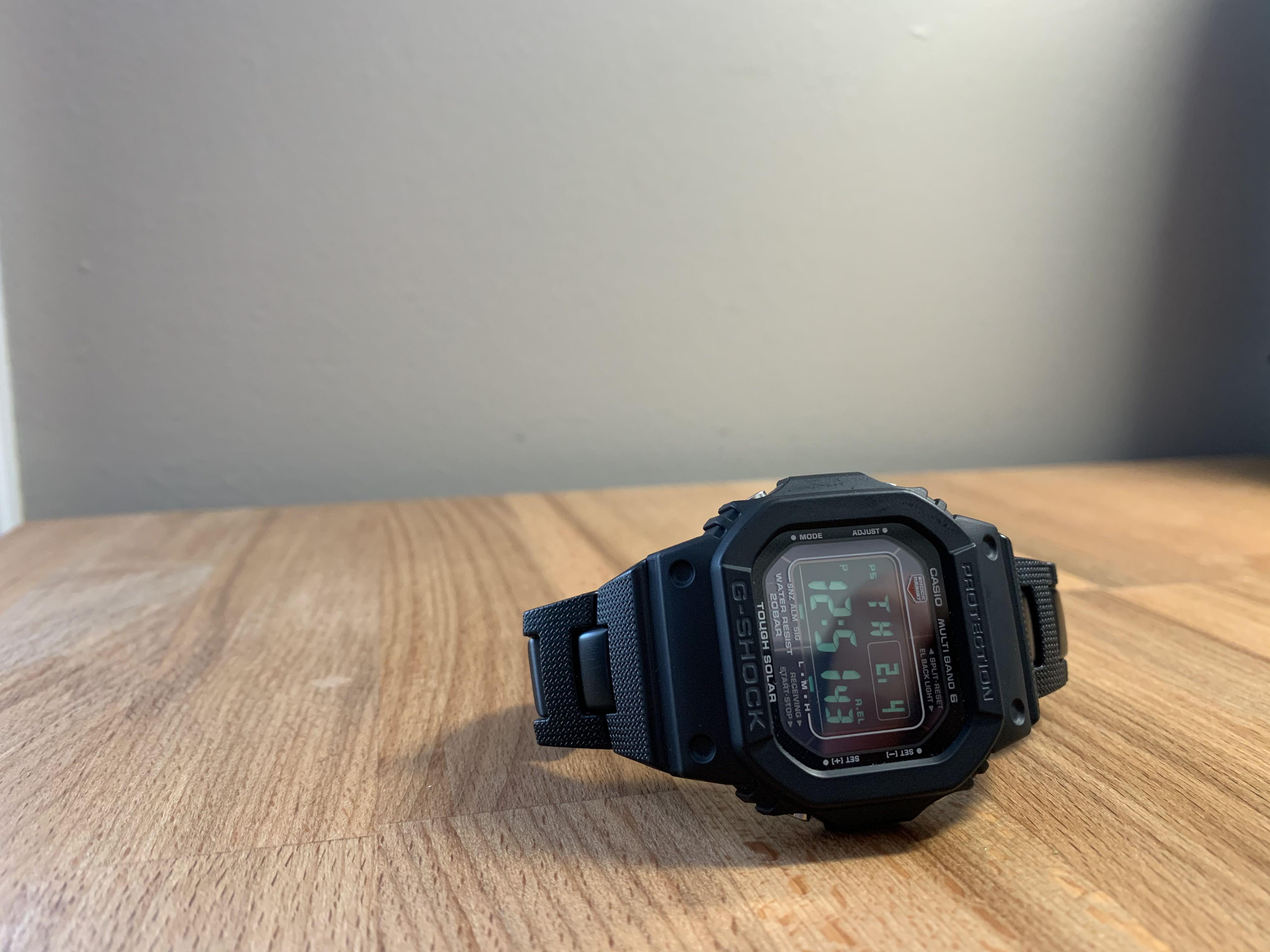 My first G-Shock, the GW-5610BC-1JF | Scrolller