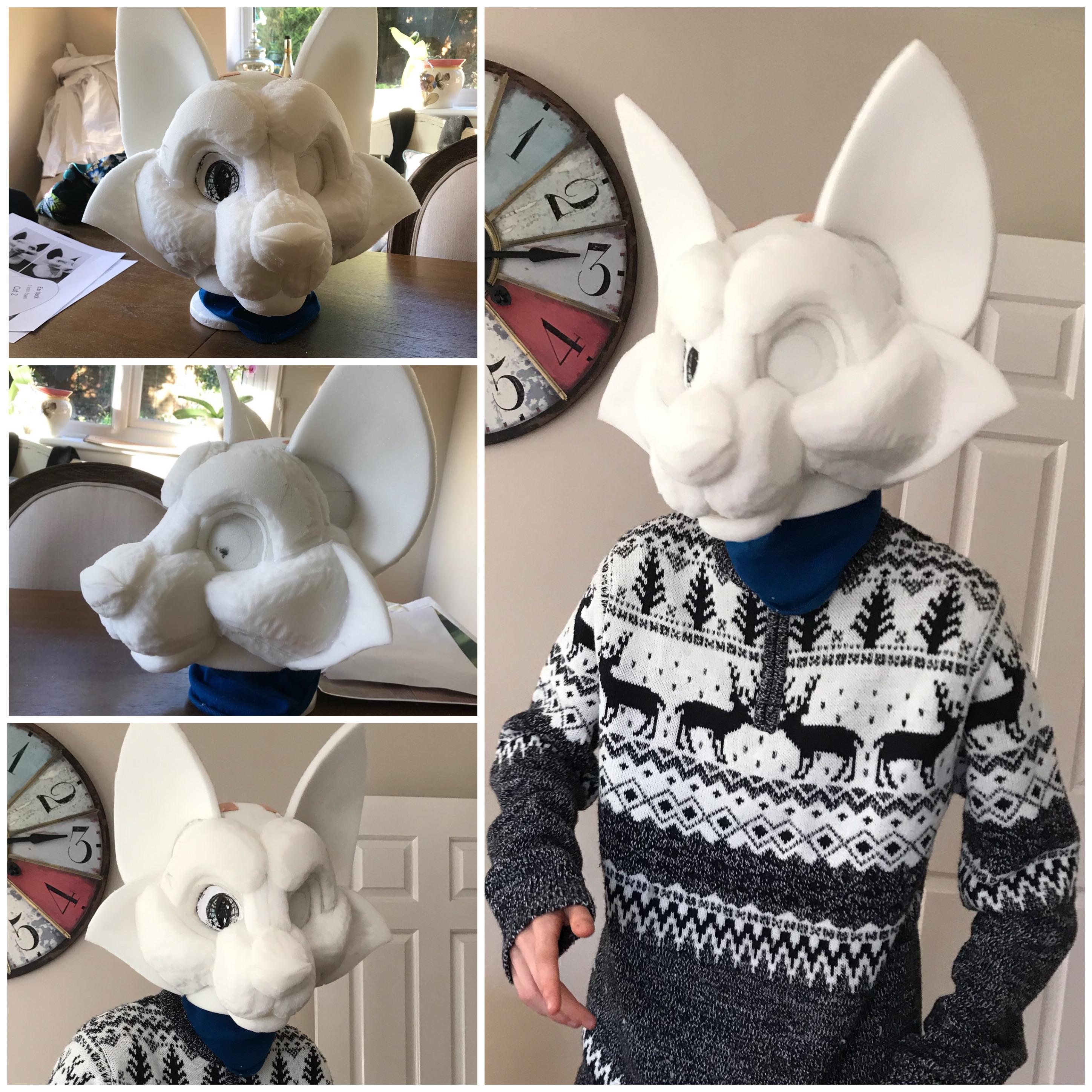 My first head base is complete!! | Scrolller