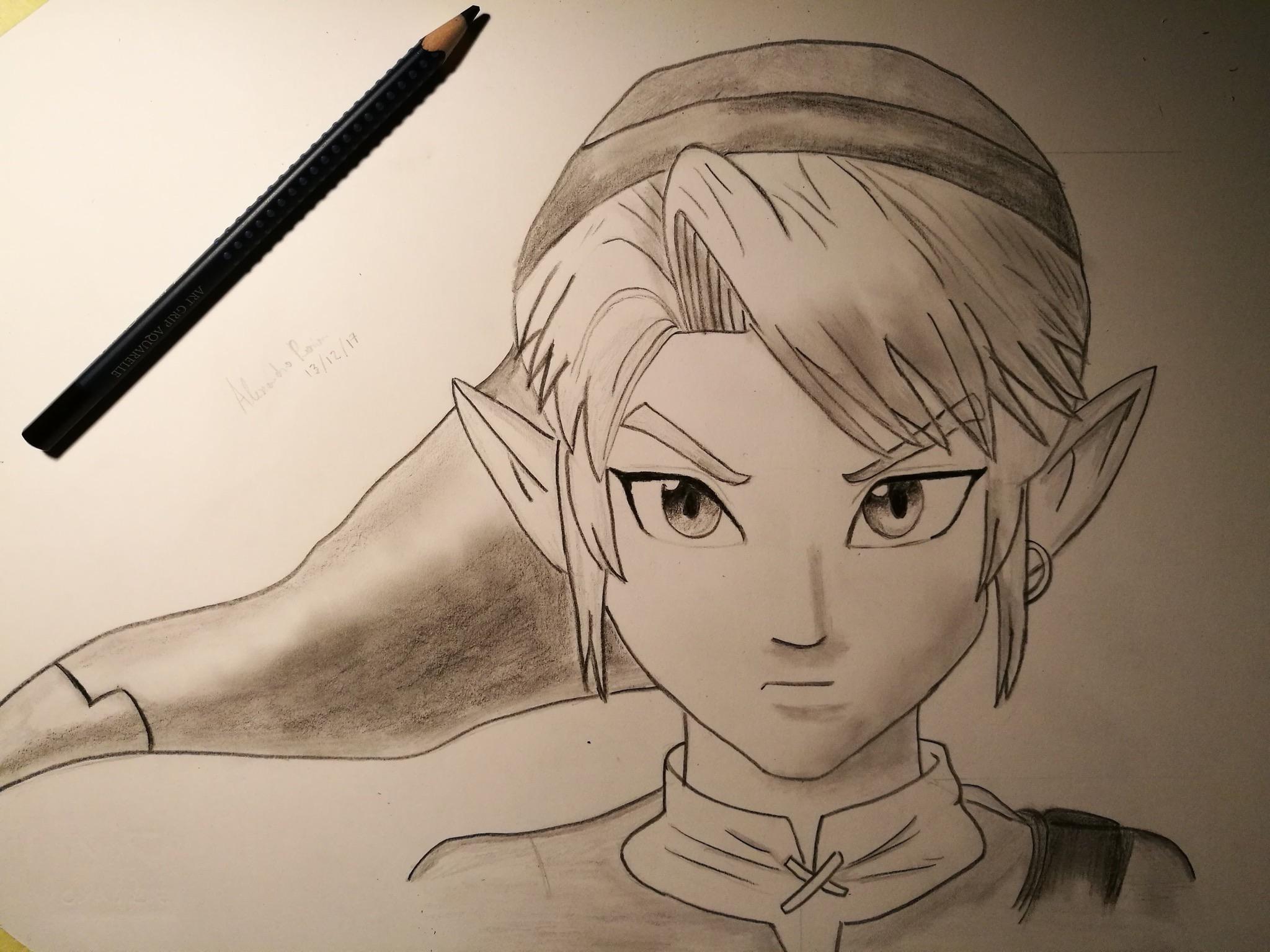 My first link drawing, what do you think? | Scrolller