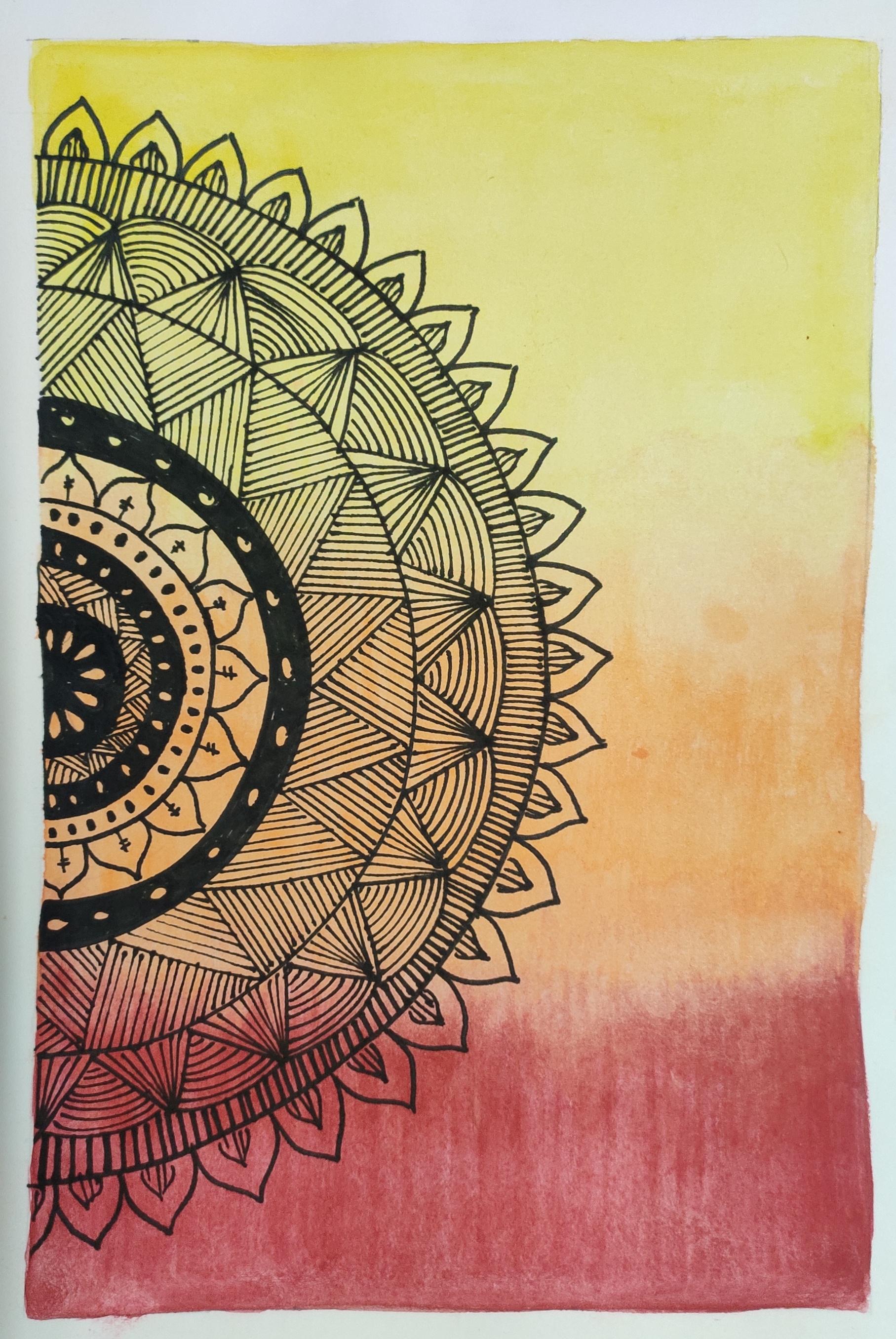 My first mandala | Scrolller