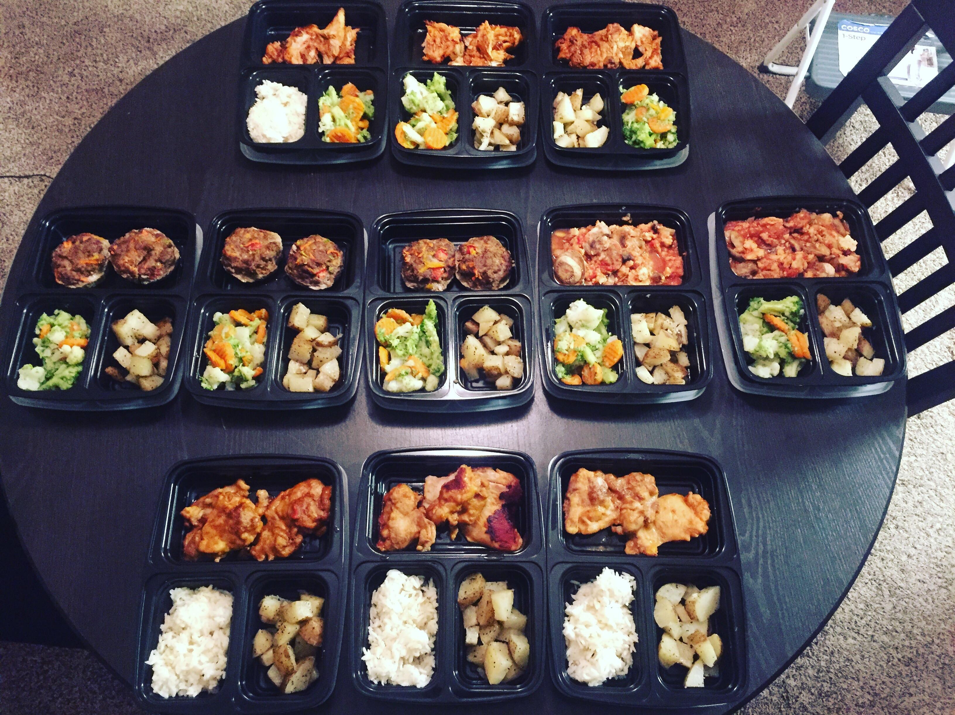My first meal prep! | Scrolller