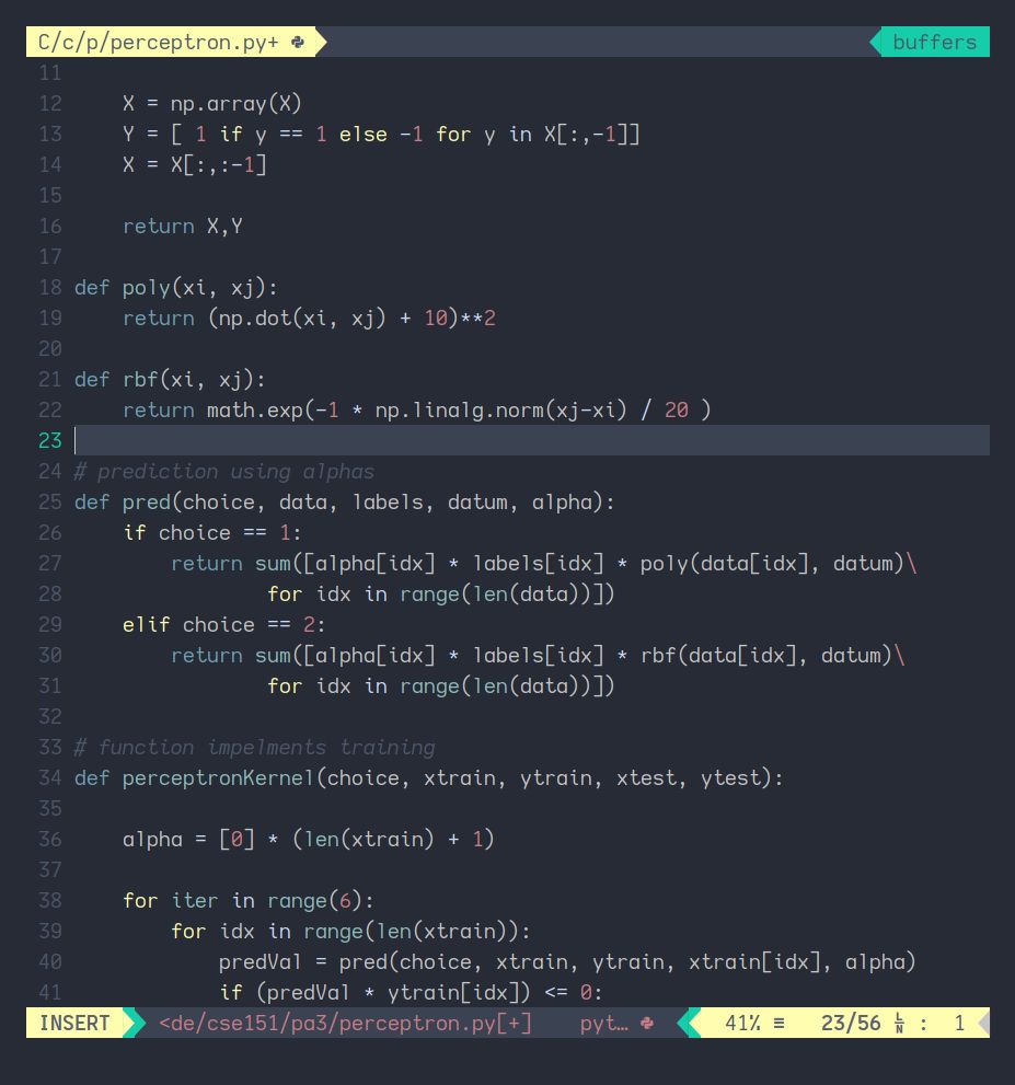 My first neovim theme | Scrolller