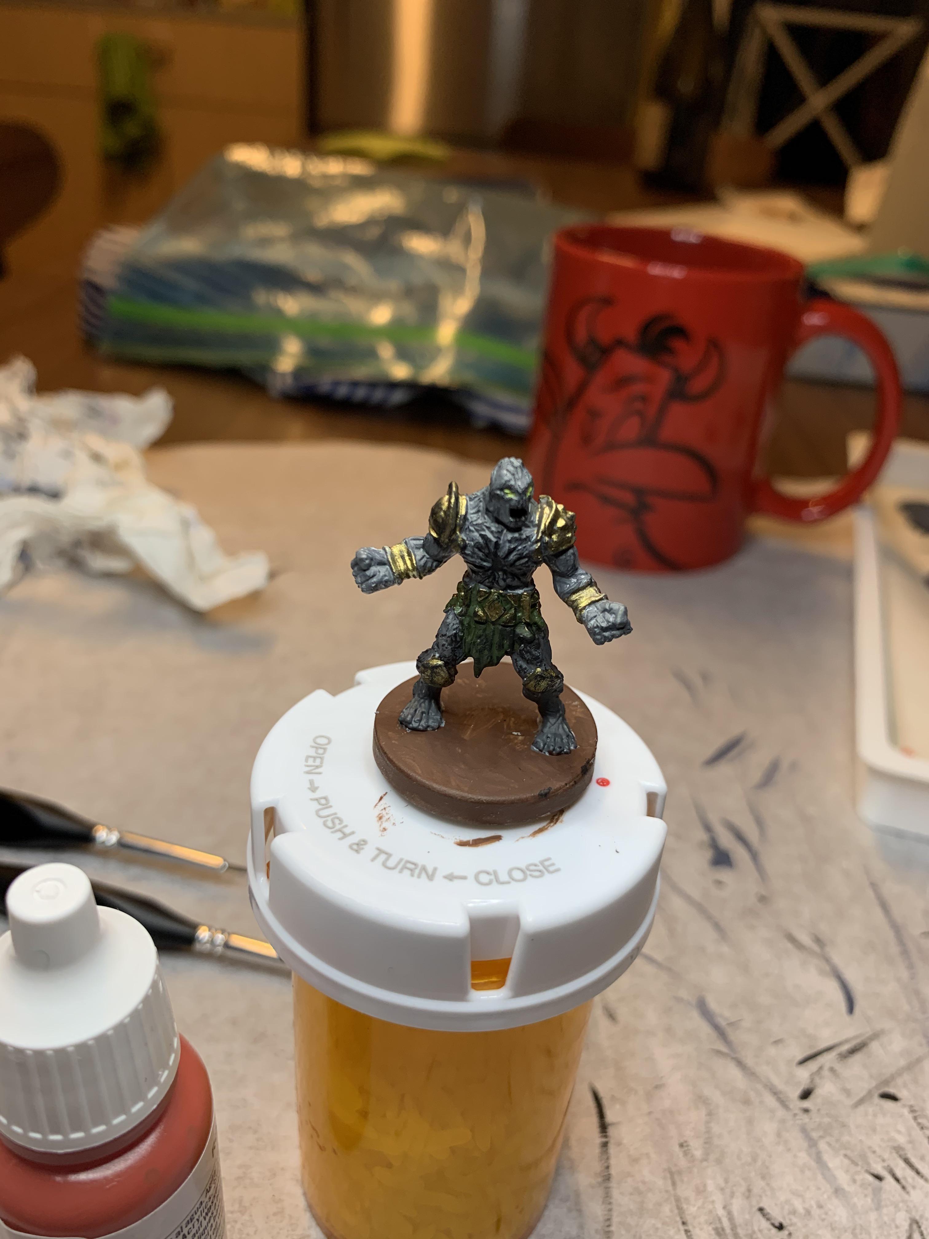 My first painted anything ever | Scrolller