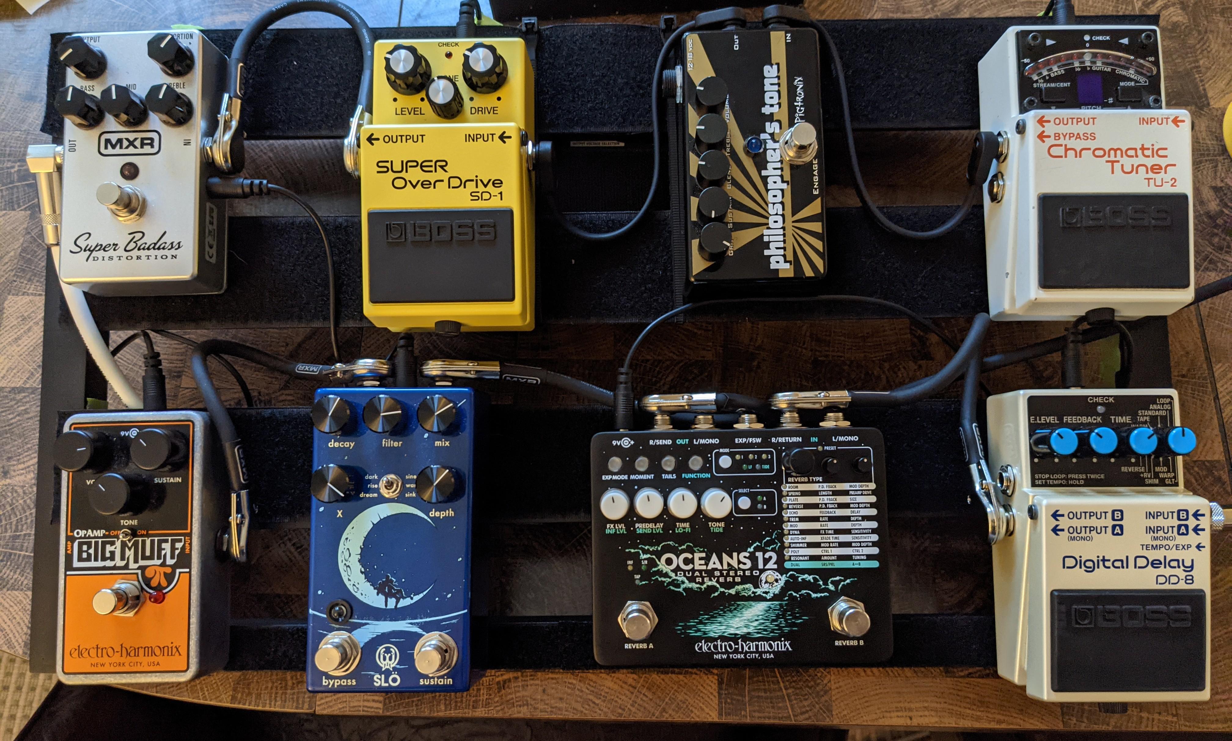 My first pedalboard! | Scrolller