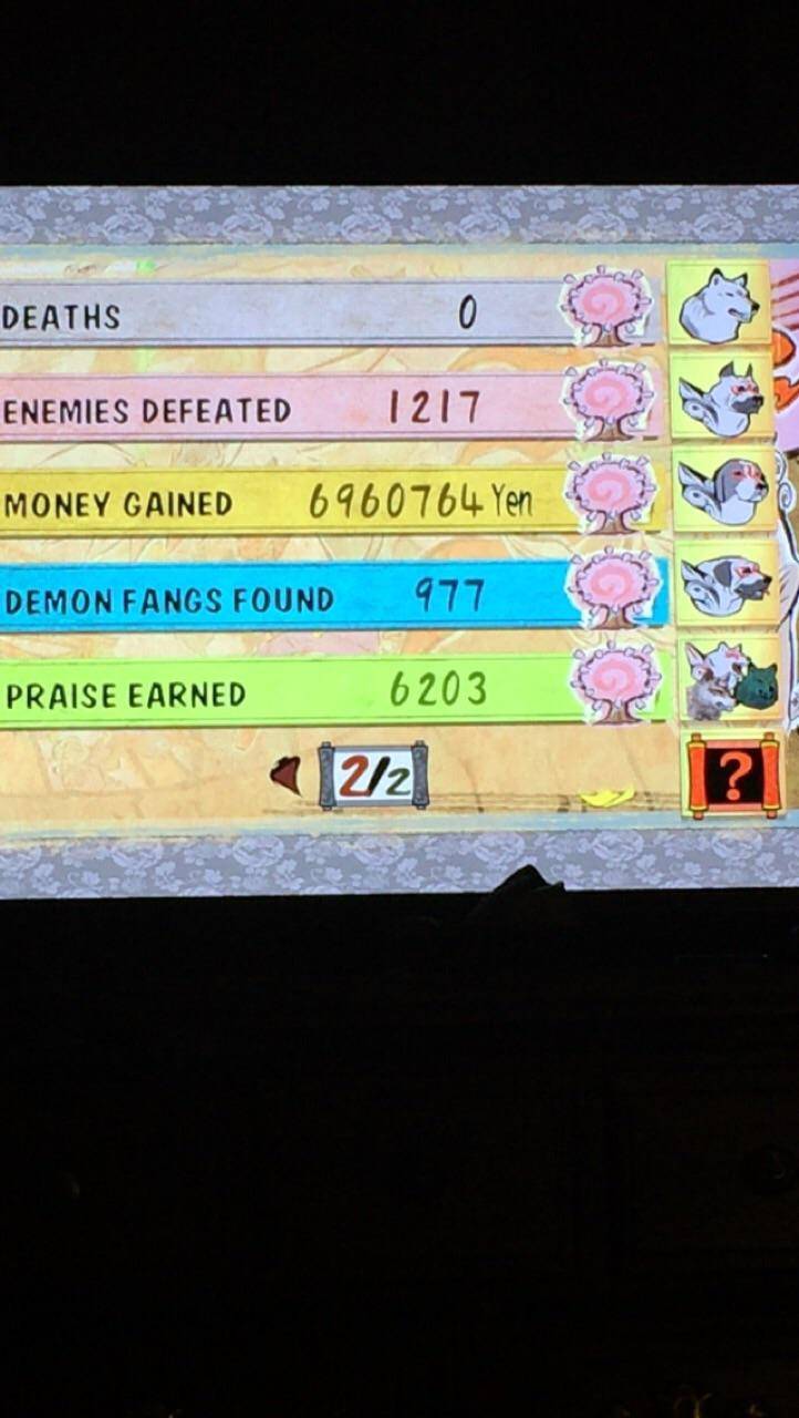 My first play through! Took about 50 hours, 70 saves, and I completed my bestiary, stray beads ...