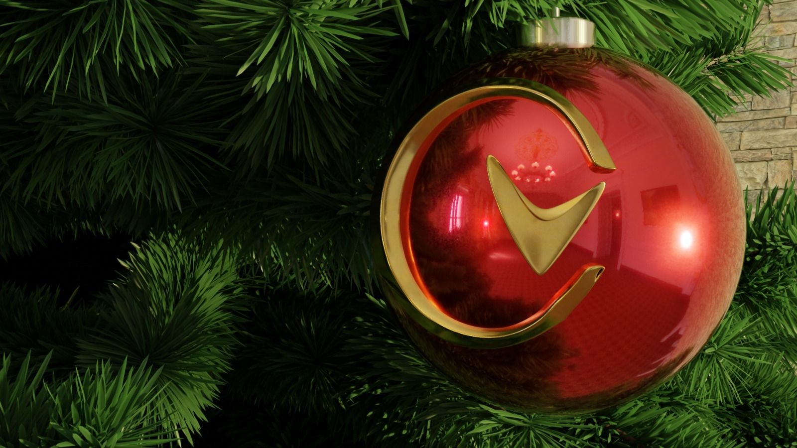 My first render in blender. Happy holidays! (Critique welcome) | Scrolller