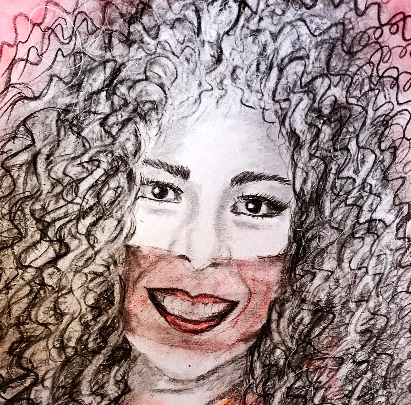 My first self-portrait. pencil | Scrolller