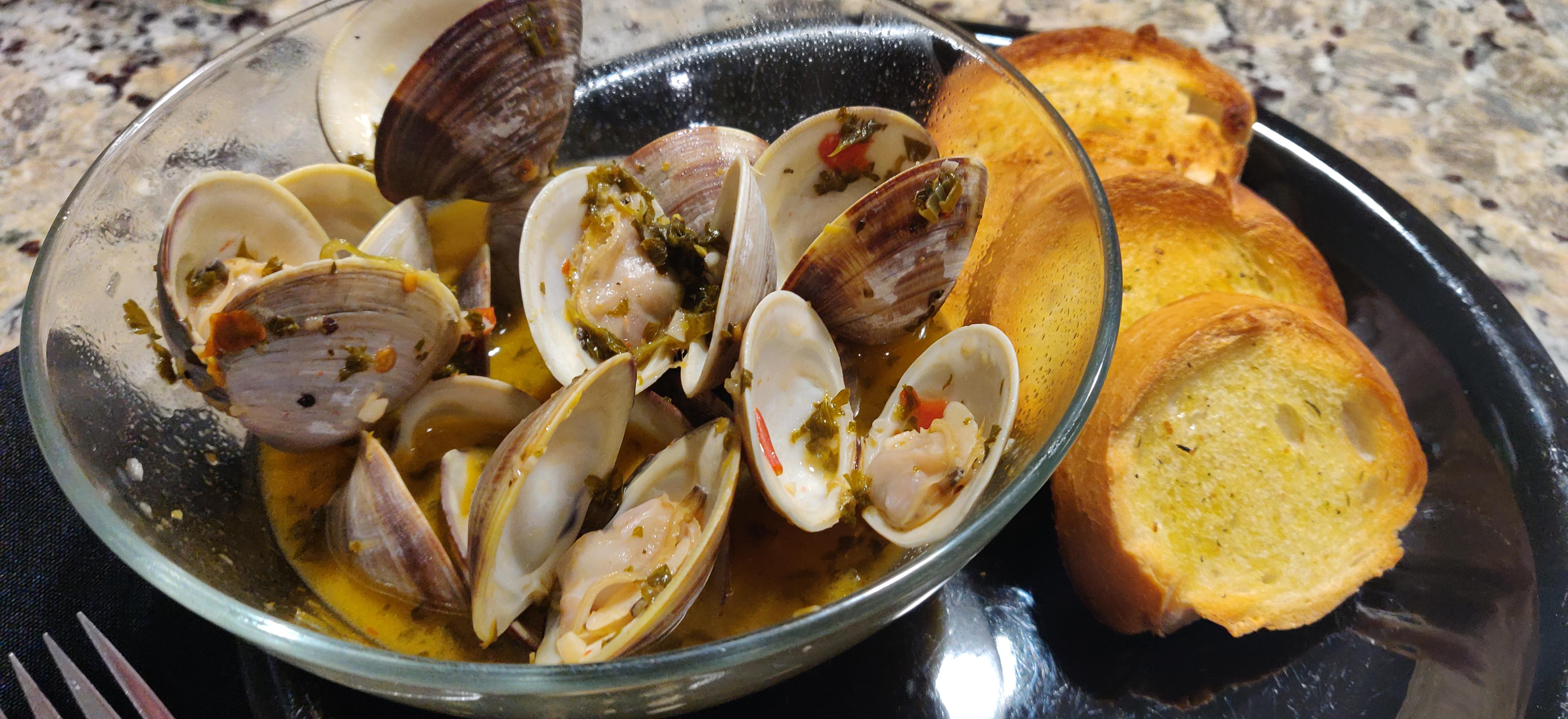 My first time making clams! Success! | Scrolller