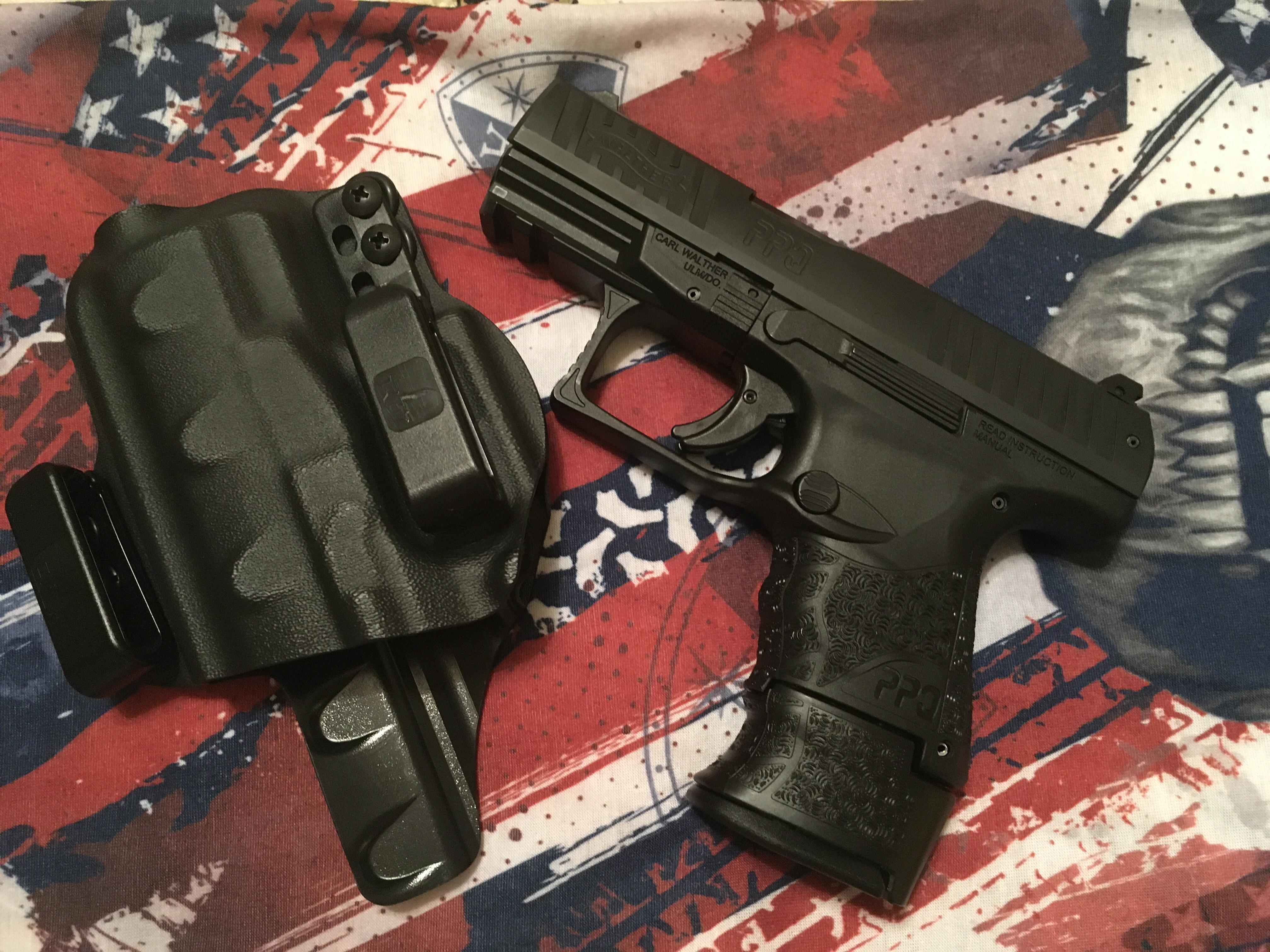 My first Walther with a Bravo concealment holster. | Scrolller