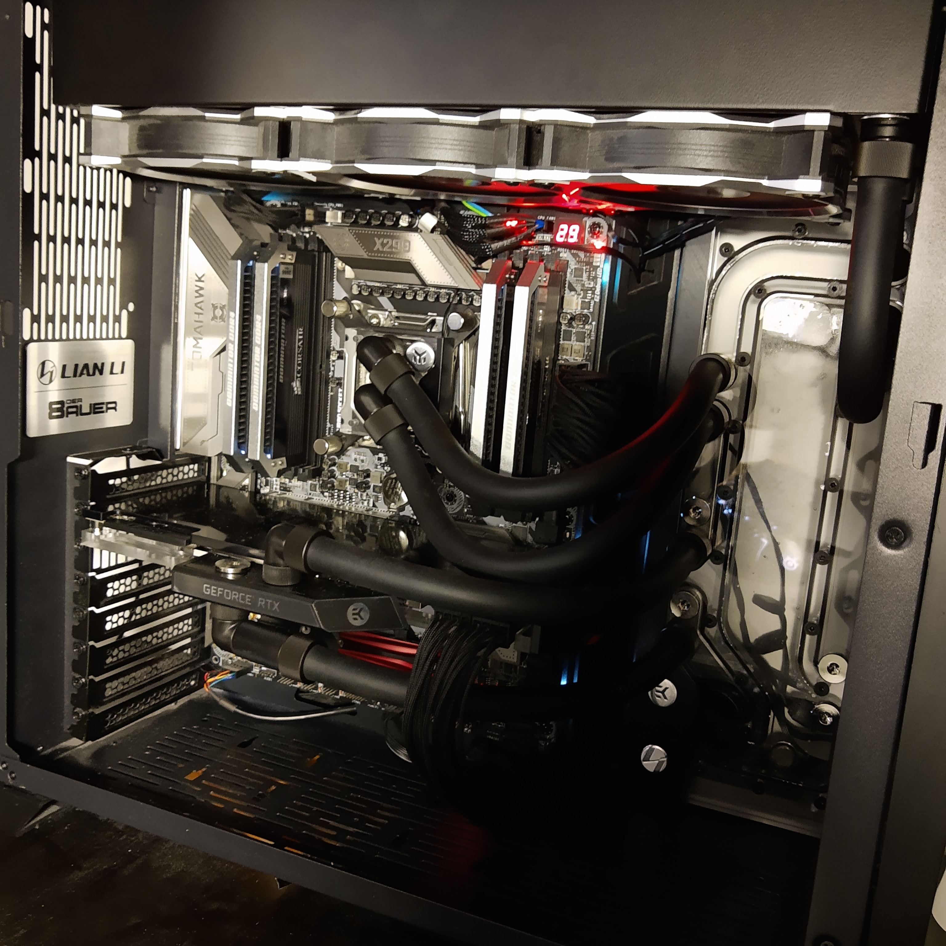 my first watercooling loop exactly what i wanted it to look like ️ | Scrolller