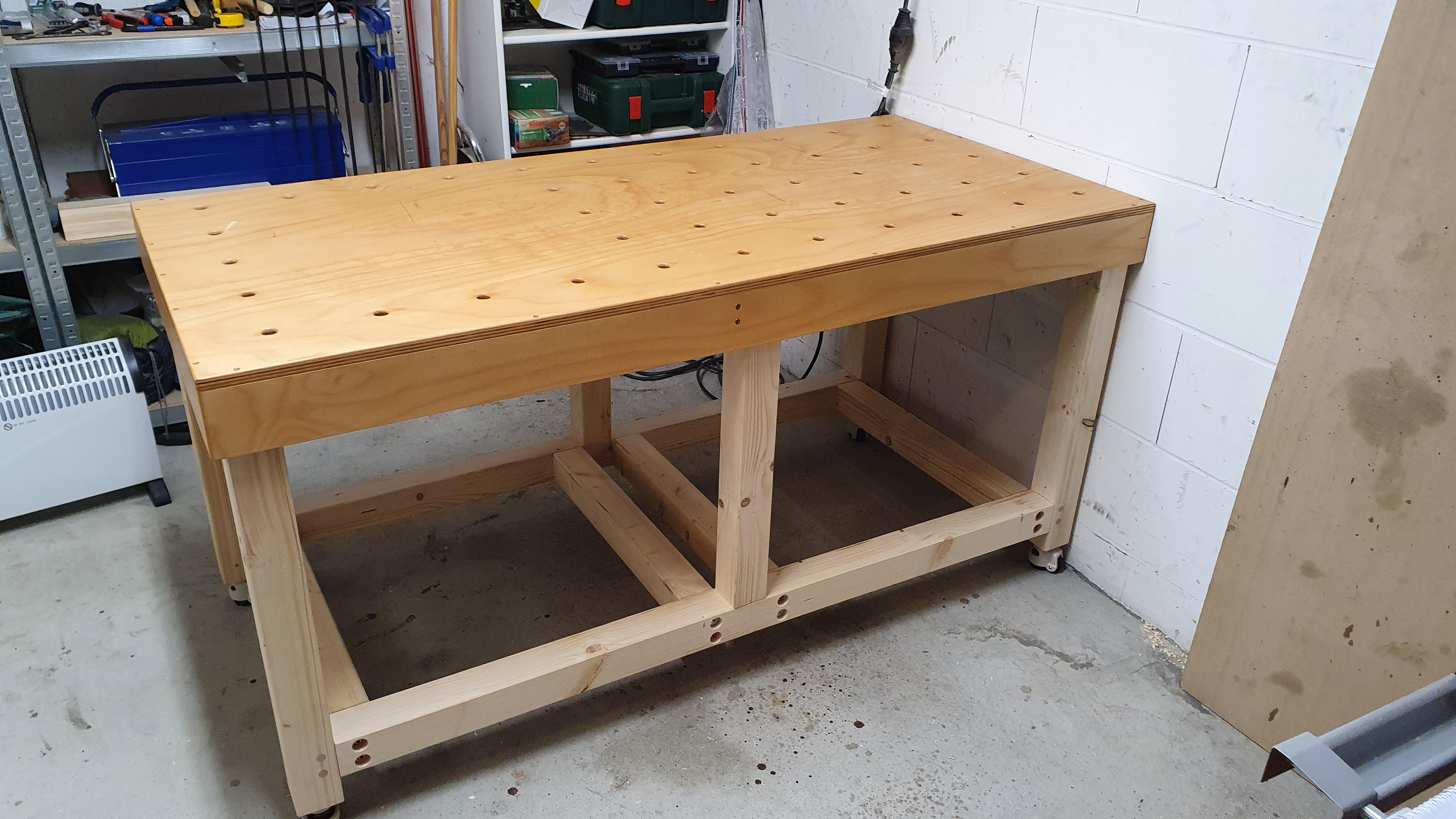 My first workbench I have ever made. | Scrolller