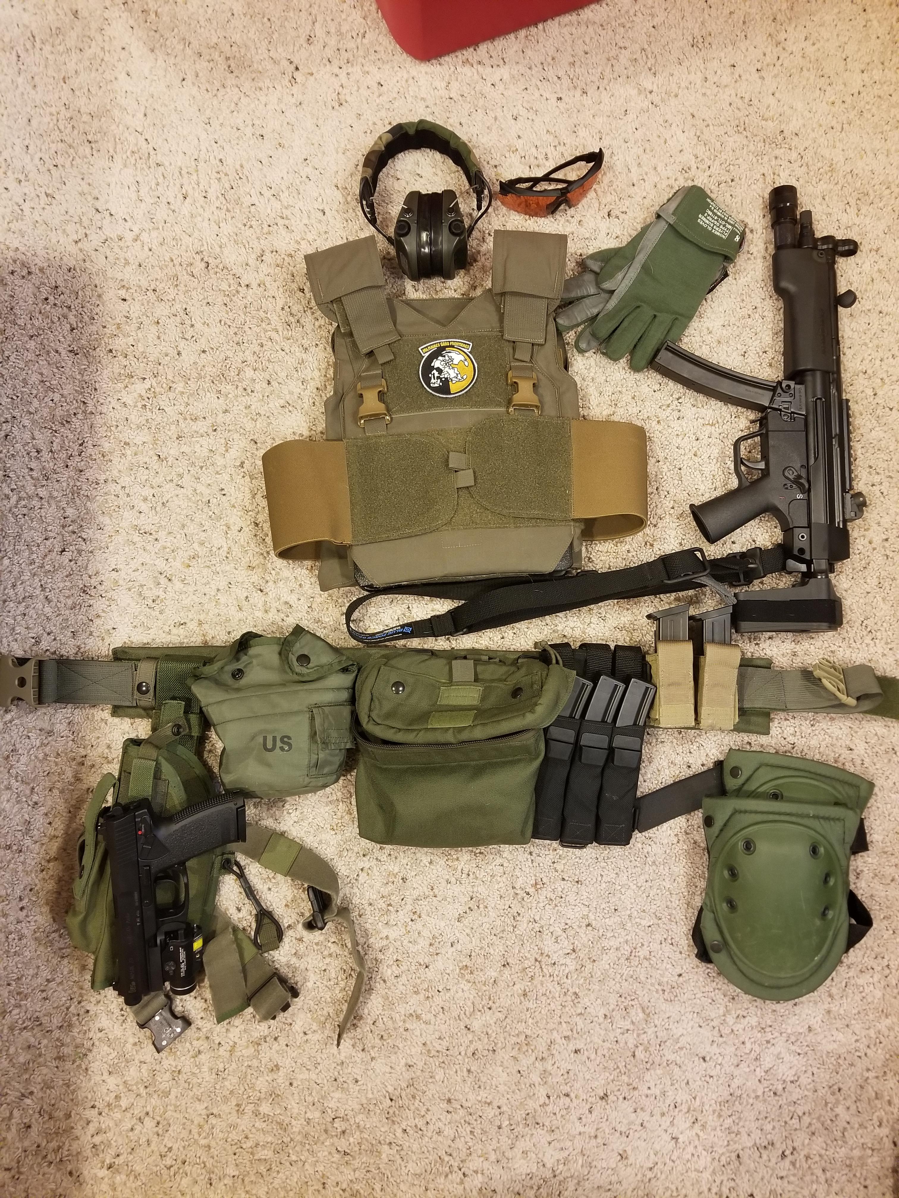 My Frankenstein's Monster Style MP5 Setup - not "high speed", but does the trick. | Scrolller