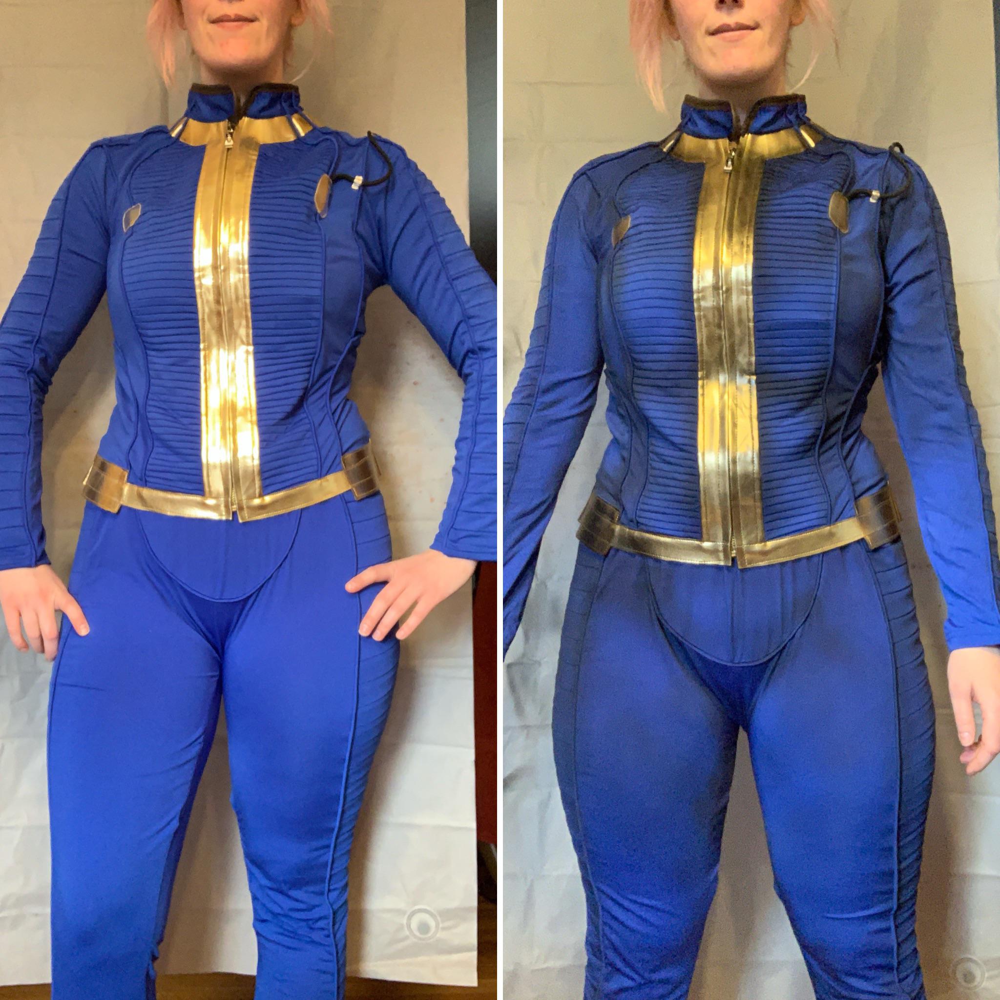 My friend helped me shade my vault suit =D | Scrolller