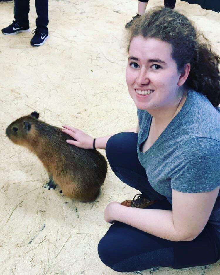 My friend met a capybara today, her world has been made | Scrolller