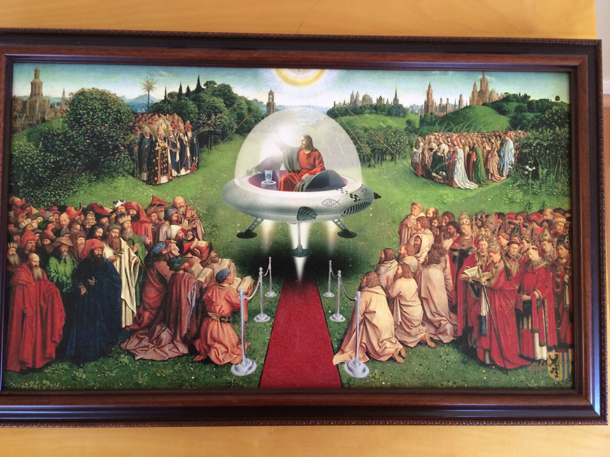 My friend's dad's artwork | Scrolller