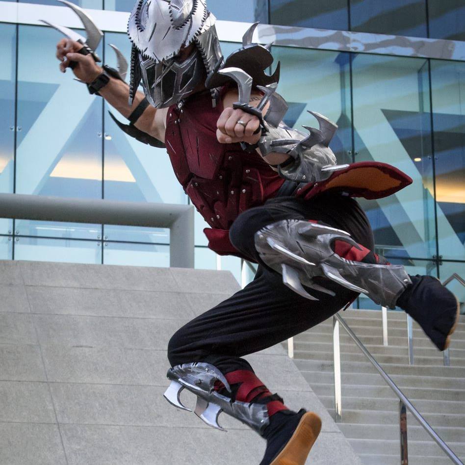 My friend's Shredder cosplay | Scrolller