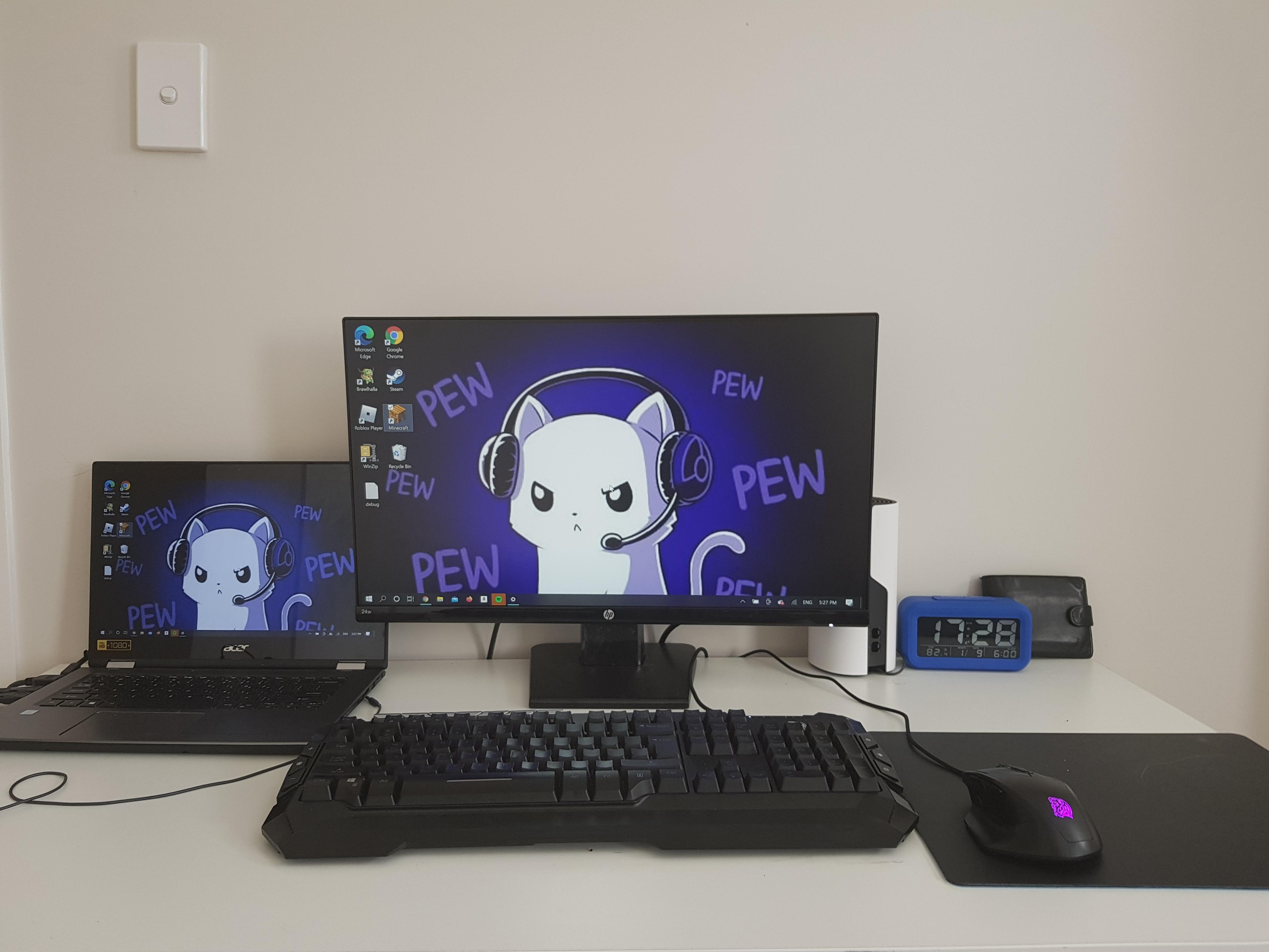 My gaming setup on a budget | Scrolller