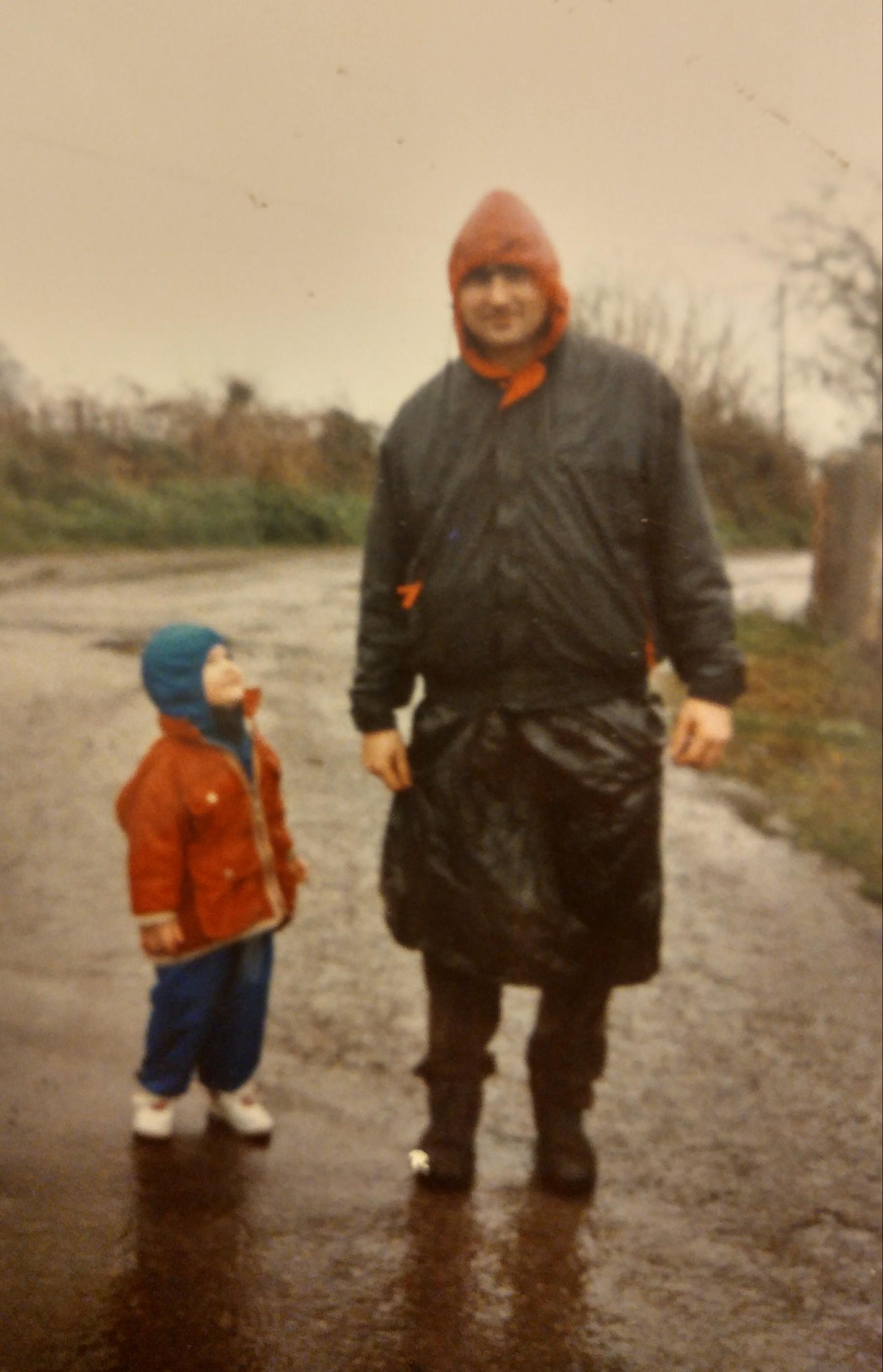My girlfriend mirin' her Dad back in the 90s | Scrolller