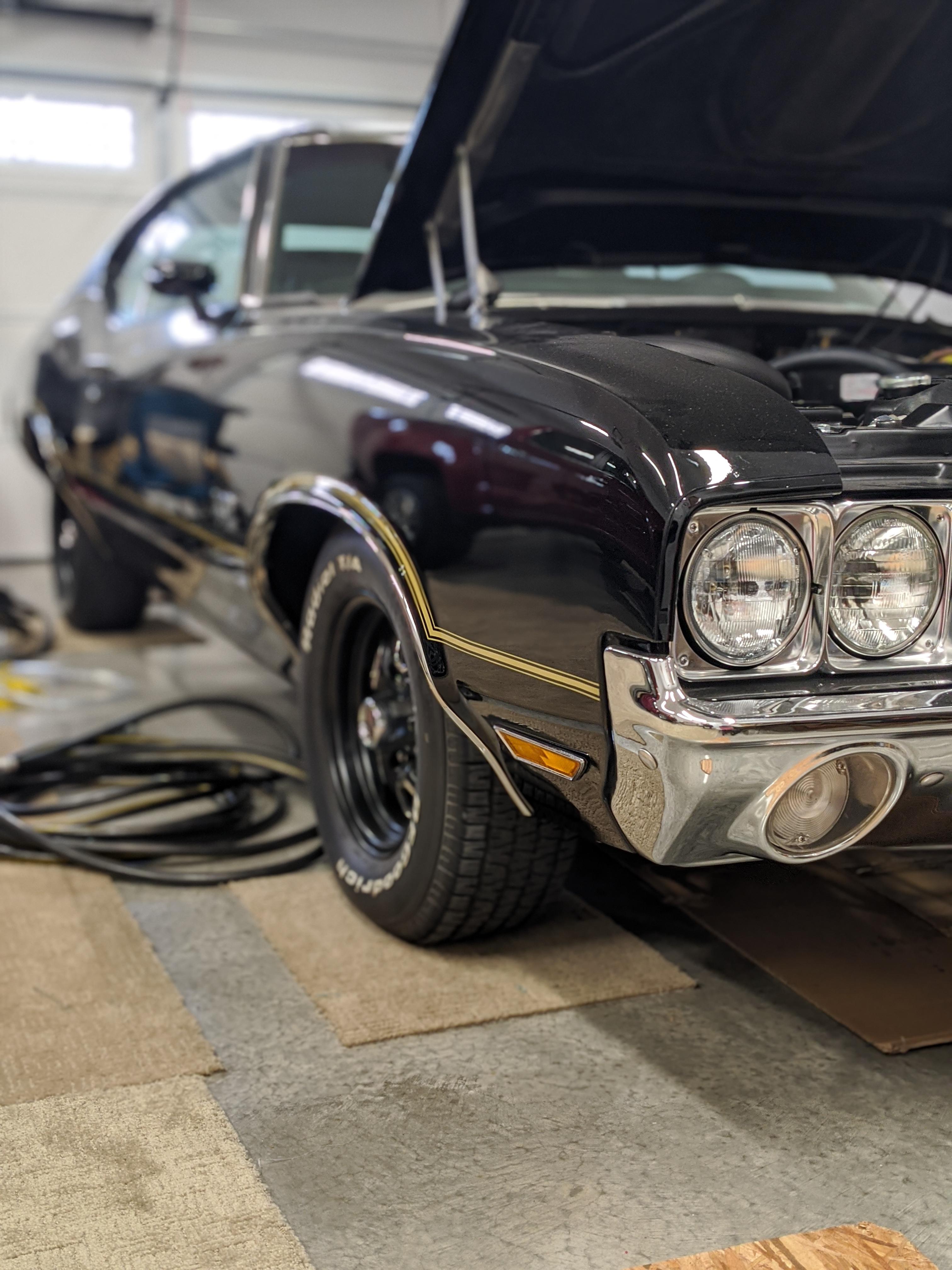 My grandfather's 1971 Oldsmobile Cutlass Supreme 442. | Scrolller