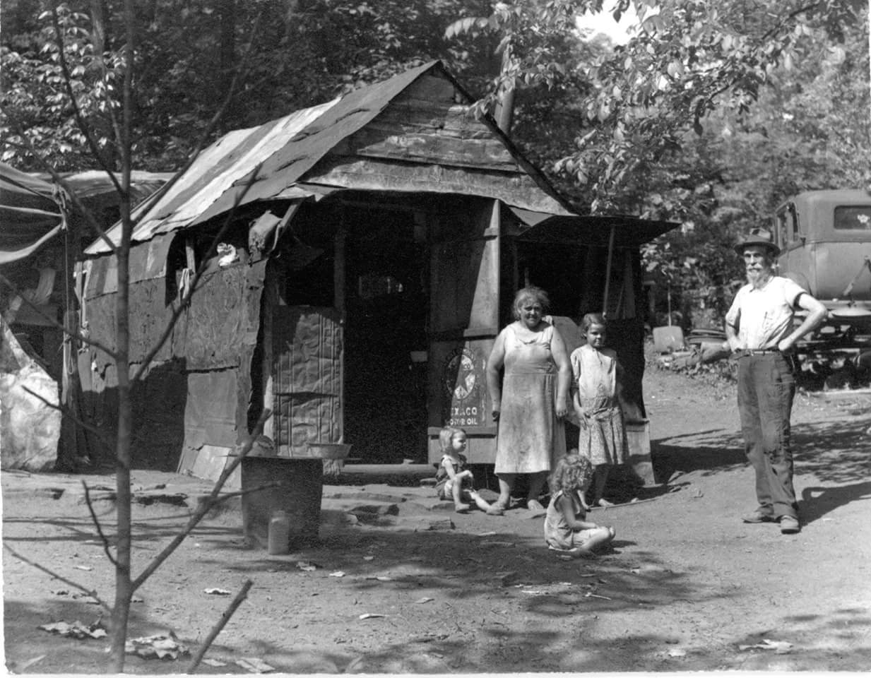 My great-great grandfather's shack. | Scrolller