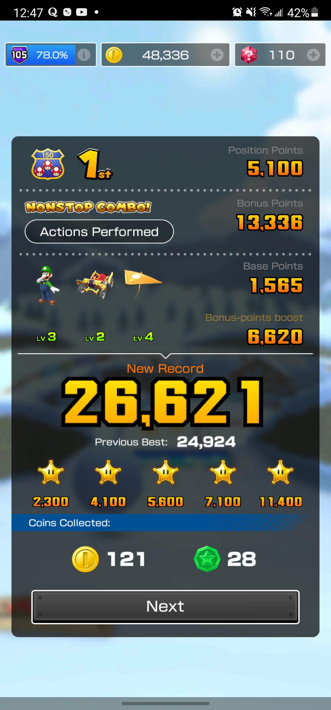 My highest score yet in the game with a triple coin frenzy | Scrolller