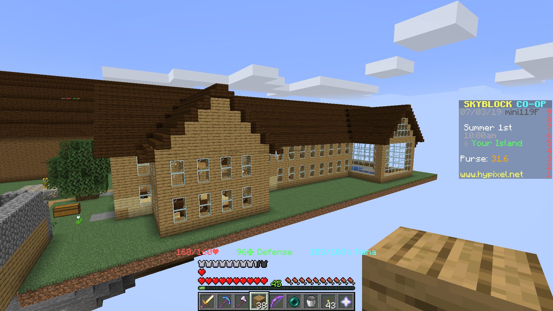 My house in Skyblock | Scrolller